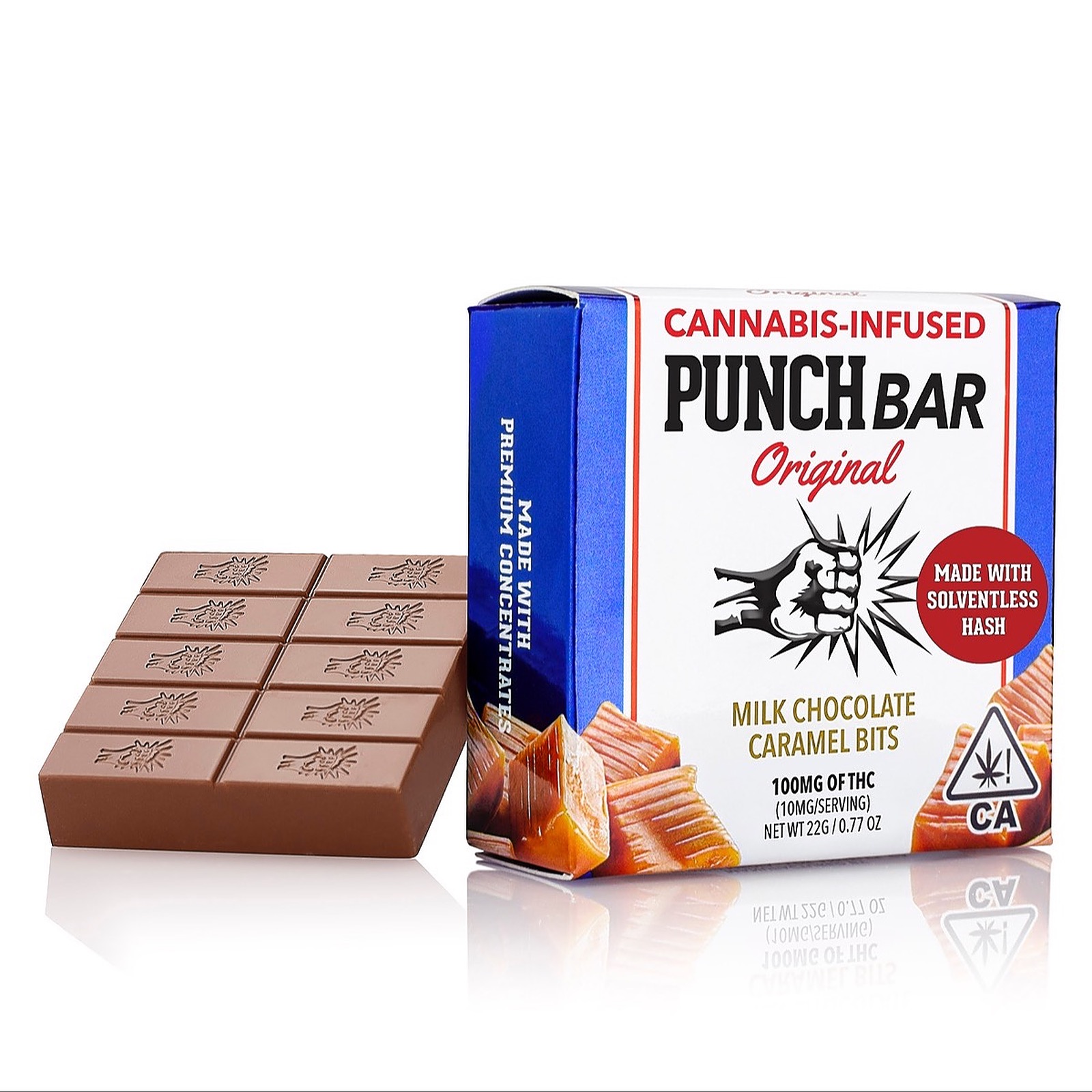 Punch: Milk Chocolate Caramel Bits PunchBar | Leafly