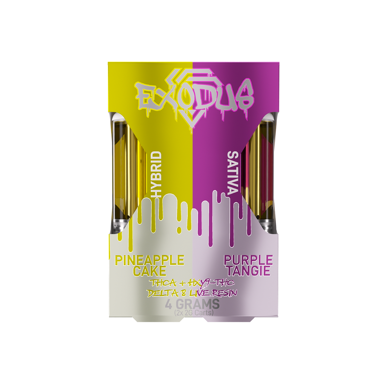 Exodus - Exoclub: Pineapple Cake X Purple Tangie Duo Cartridges THC-A ...