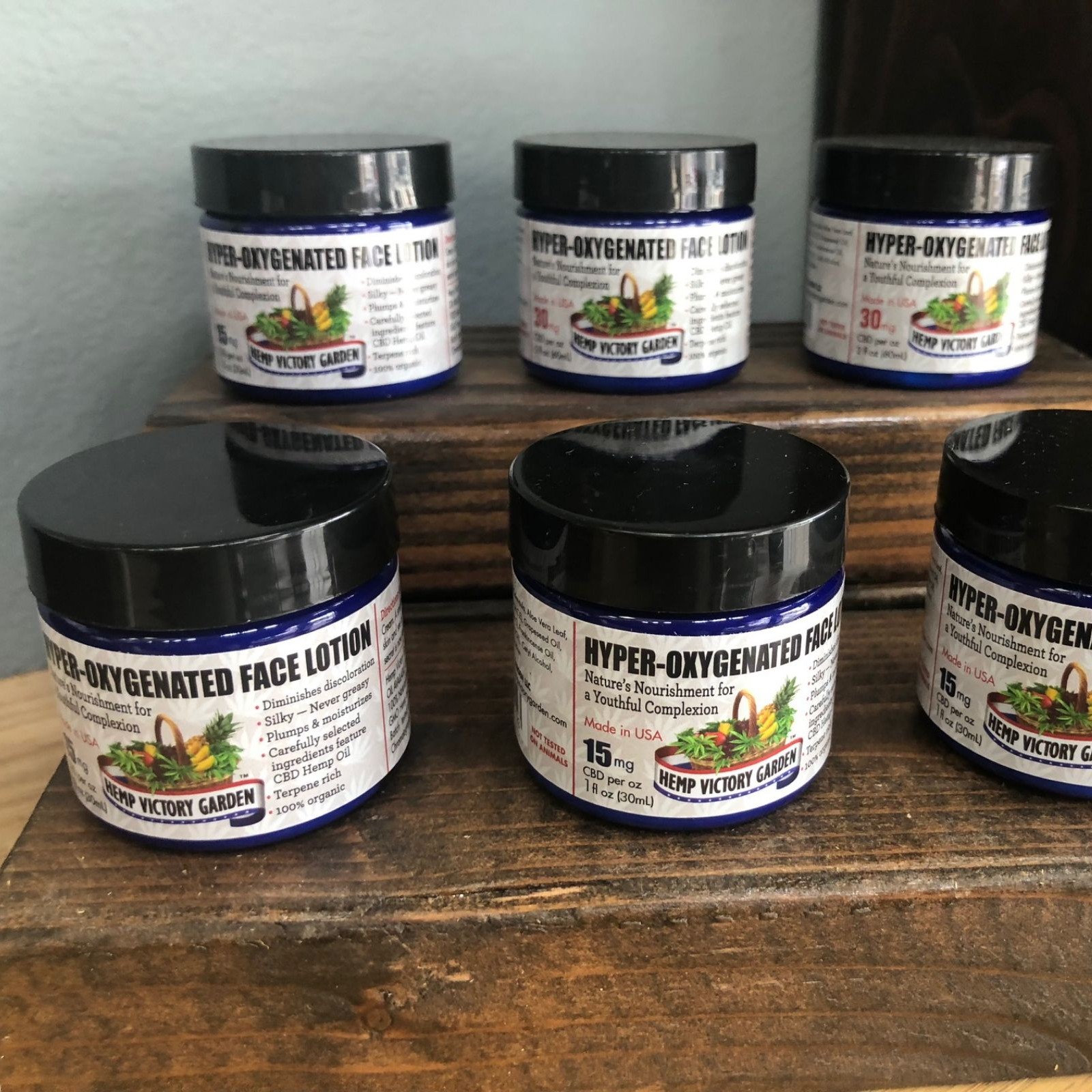 Hemp Victory Garden: Hyper-Oxygenated Face Lotion | Leafly