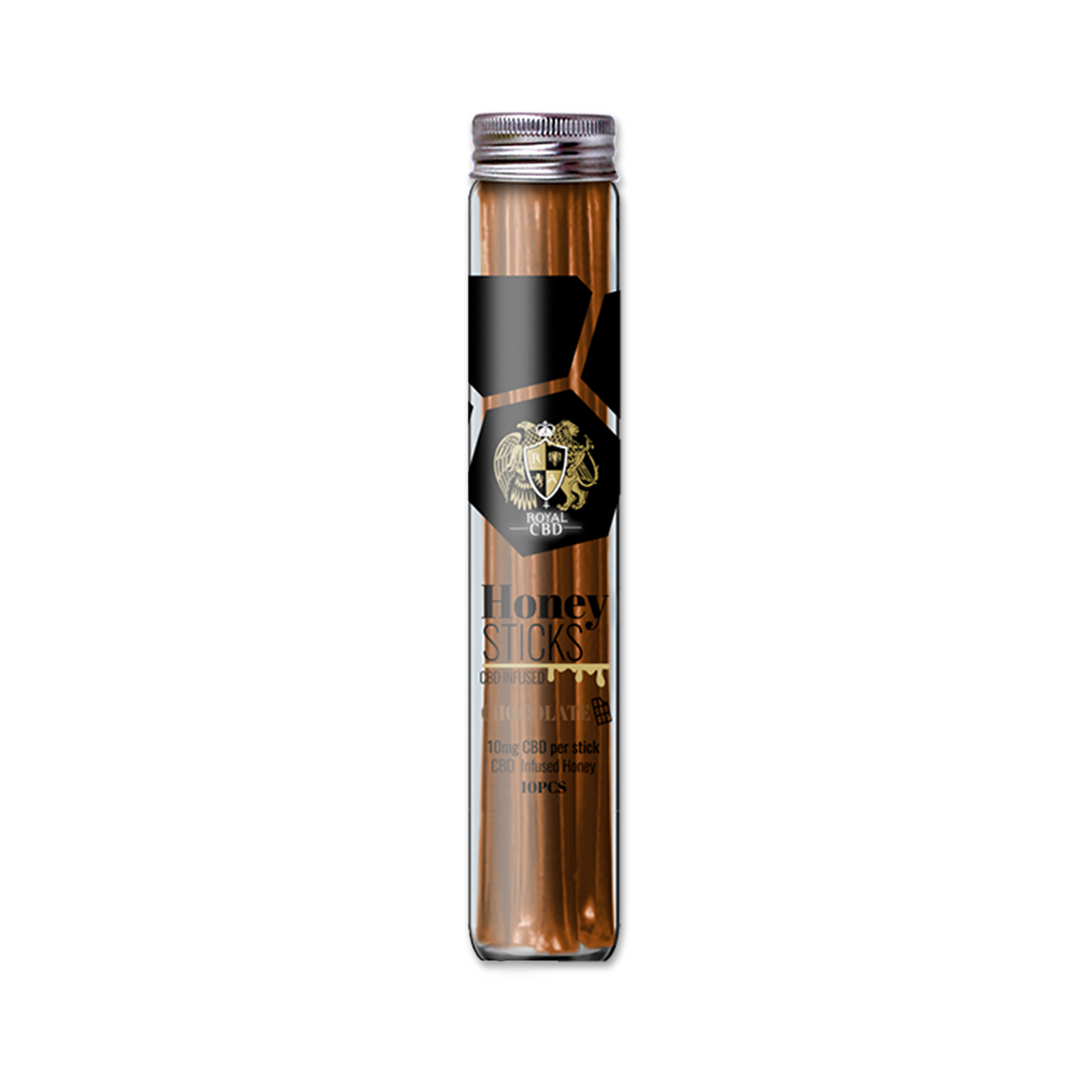 RA Royal: R.A. Royal CBD Honey Sticks: Chocolate (100 MG) | Leafly