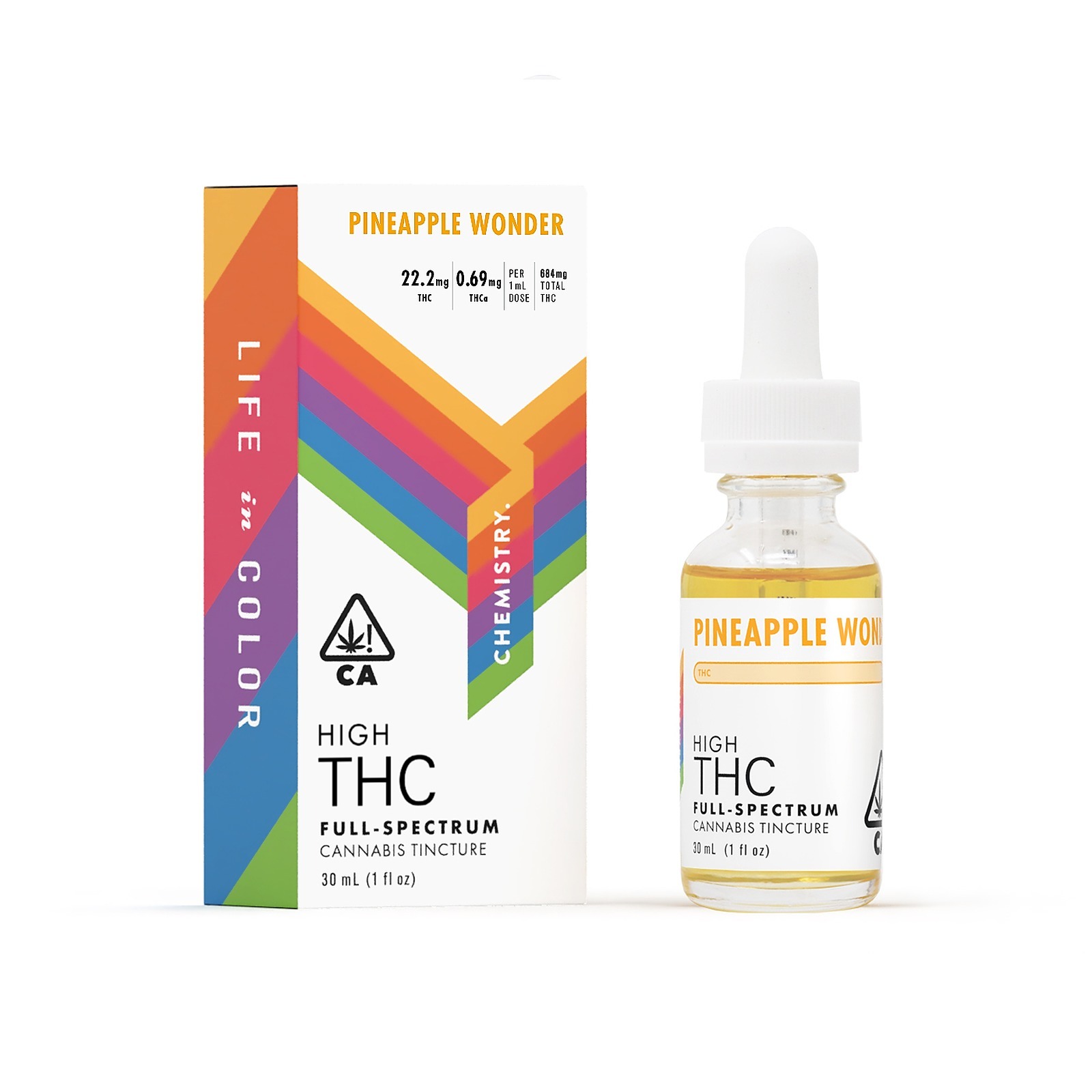 Chemistry.: Pineapple Wonder THC Tincture [30mL] | Leafly