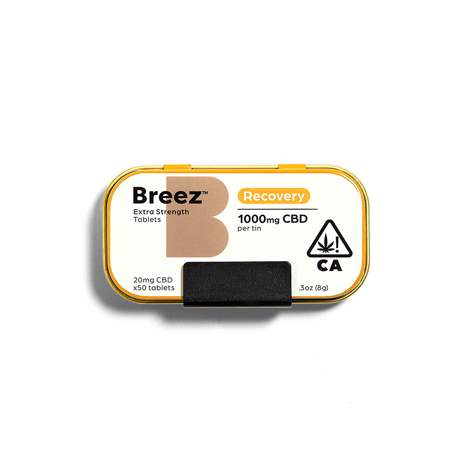 Breez: Breez Extra Strength Recovery CBD Tablets | Leafly