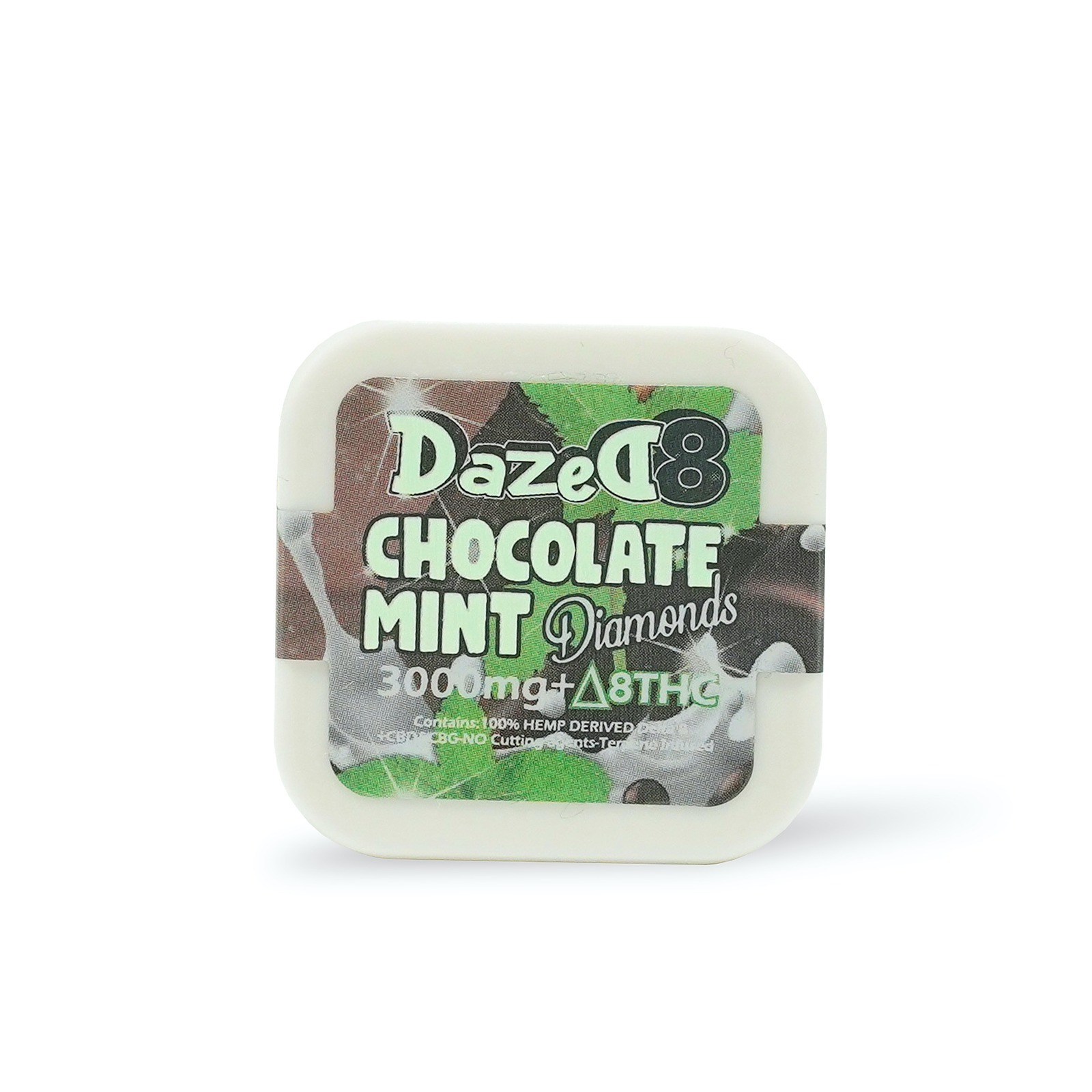 DazeD8: Chocolate Mint Delta 8 THC Diamond Dab — 3 Grams | Leafly