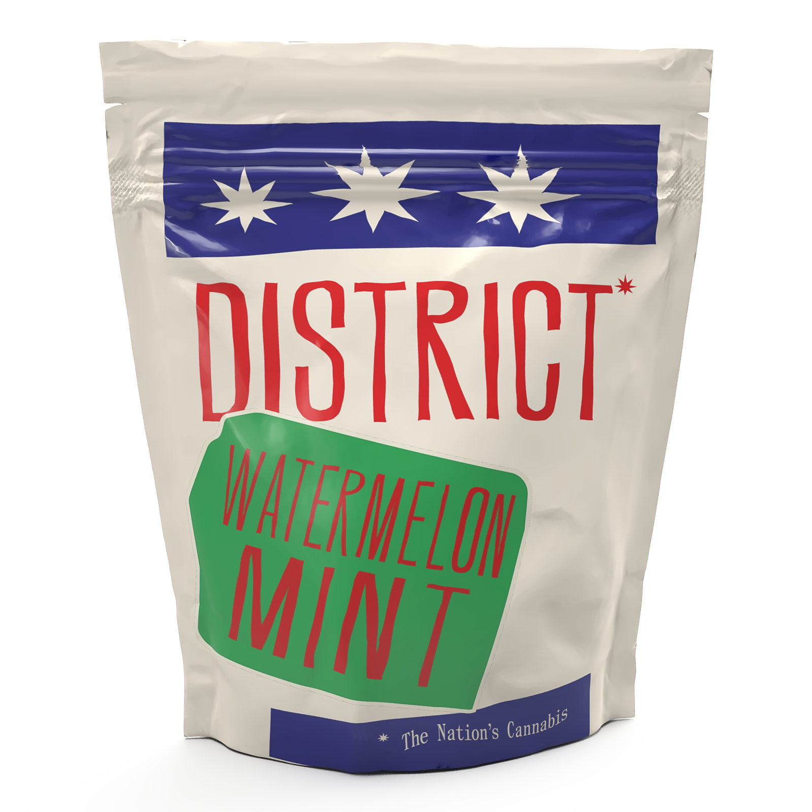 District Cannabis: Watermelon Mint Troche 20mg (10 Pack) | Leafly