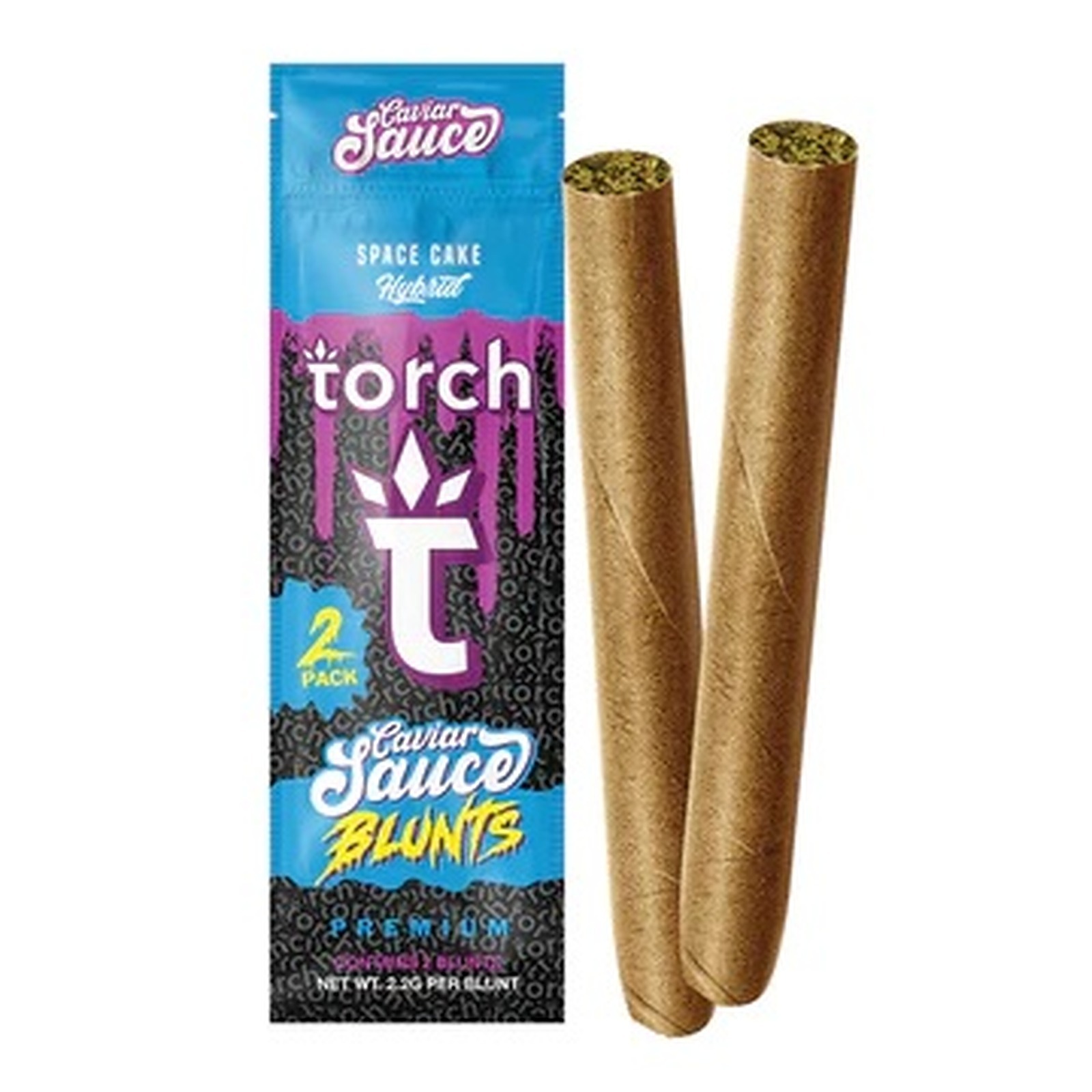 Zaleaf: Blunts Caviar Sauce Space Cake Hybrid Torch THC-A Infused Pre ...