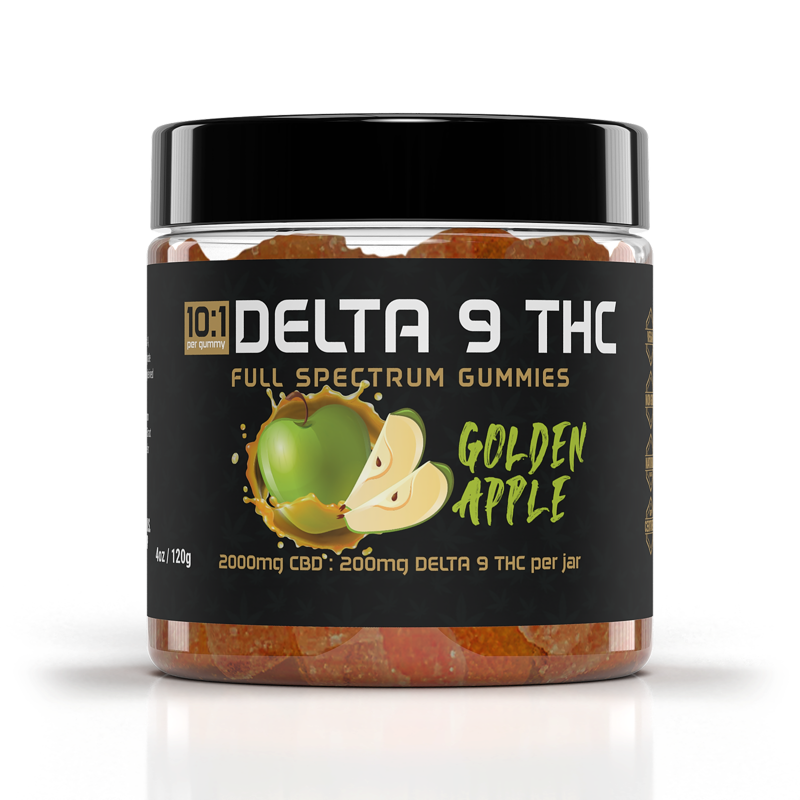 Green Planet CBD: 10:1 Delta 9 THC Golden Apple | Leafly