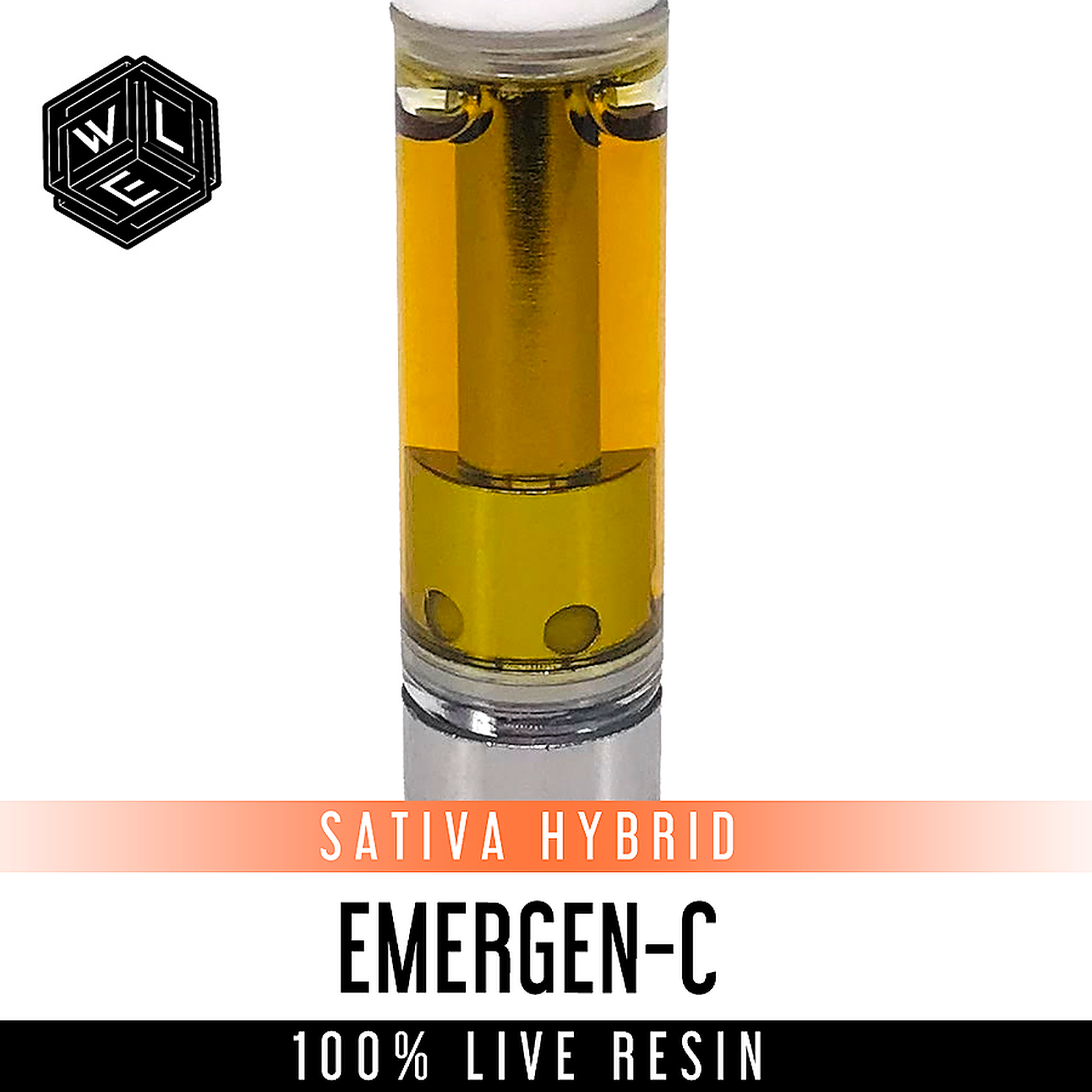 White Label Extracts Emergen C 100 Live Resin Cartridge 1 Gram Leafly