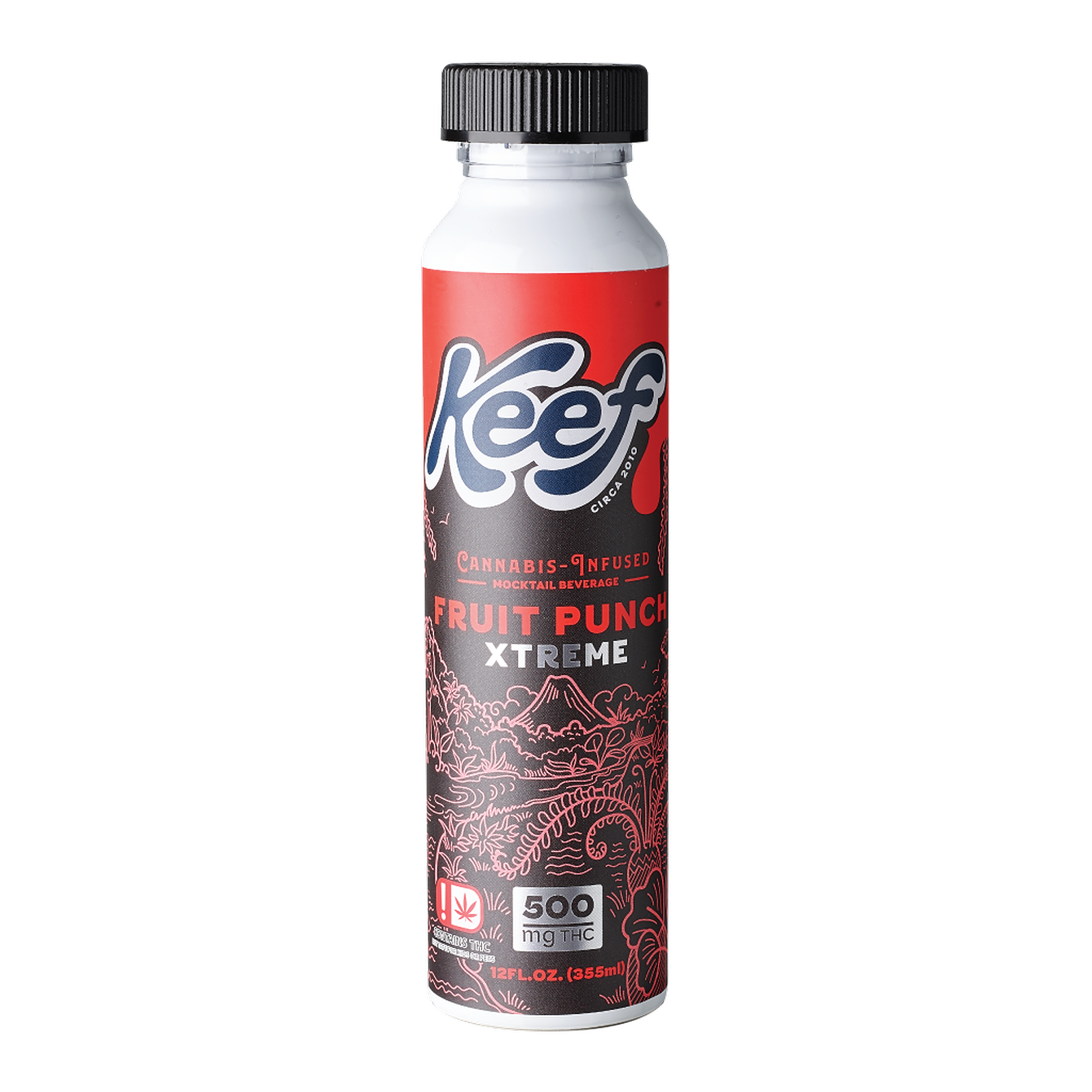 Keef Brands: Keef Mocktail Xtreme - Fruit Punch 500mg | Leafly