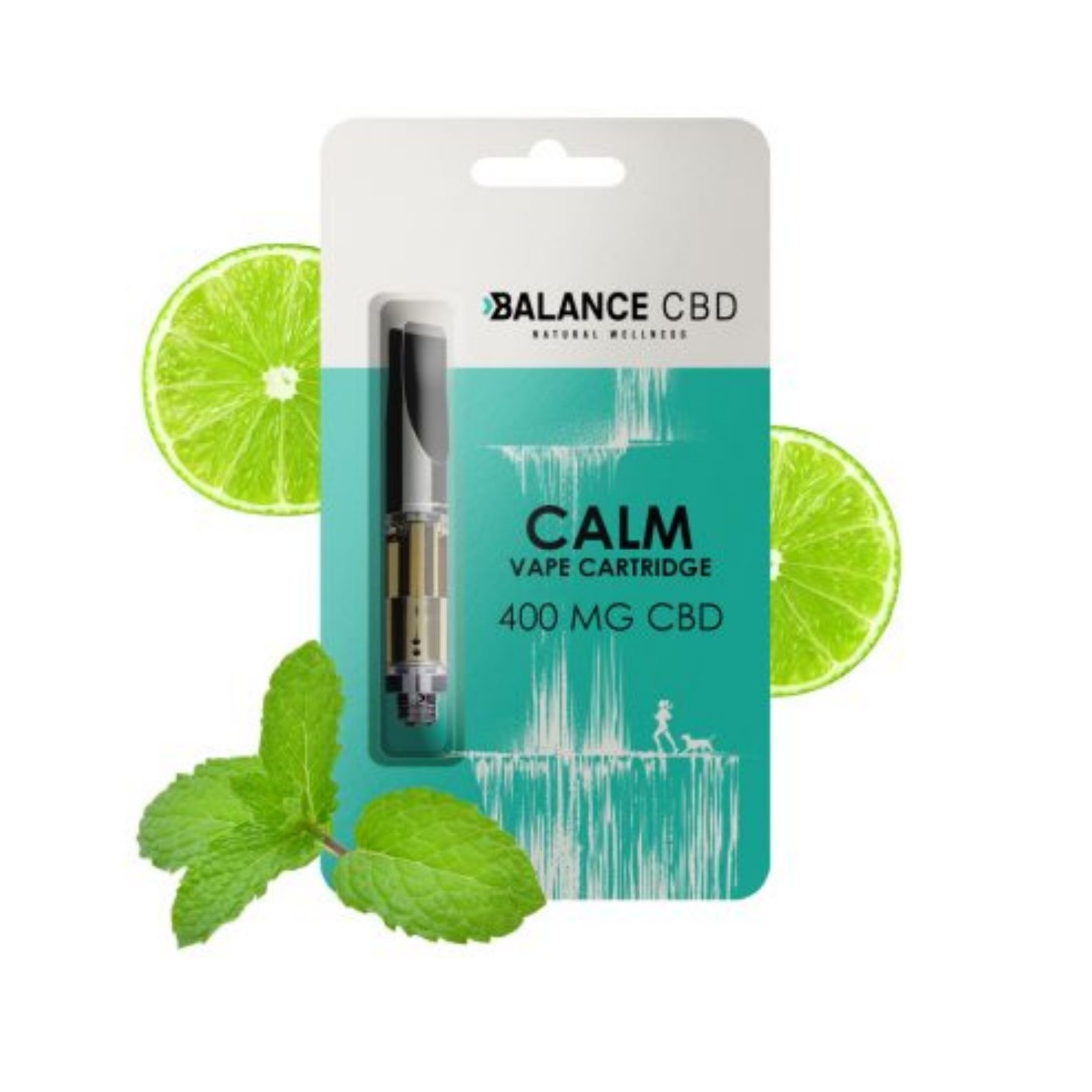 Balance CBD: CBD Vape Cartridge Mint Mojito – 400mg | Leafly