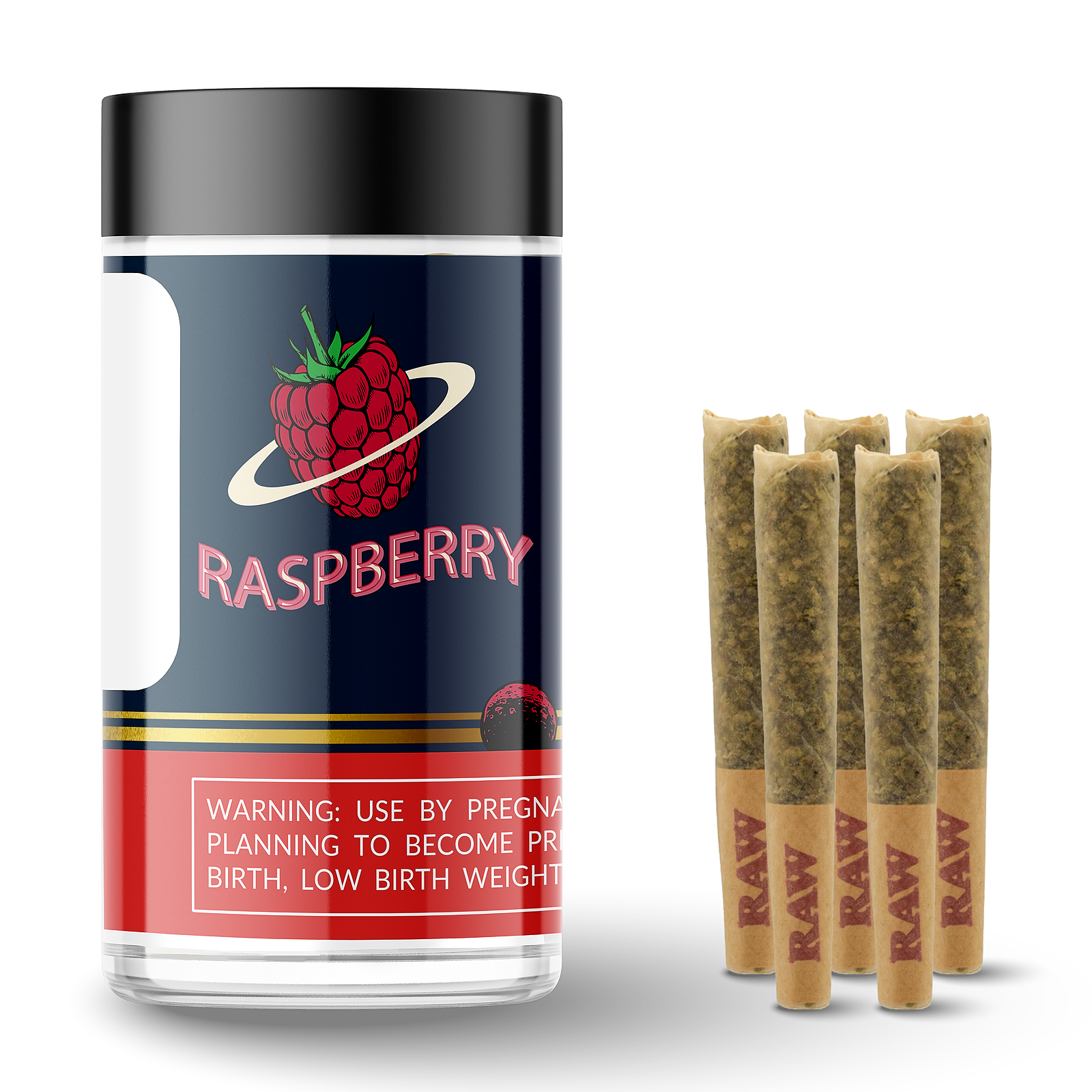 High Life Farms: Lift Off Raspberry Infused Pre-Roll Pack 5x.5g | Leafly