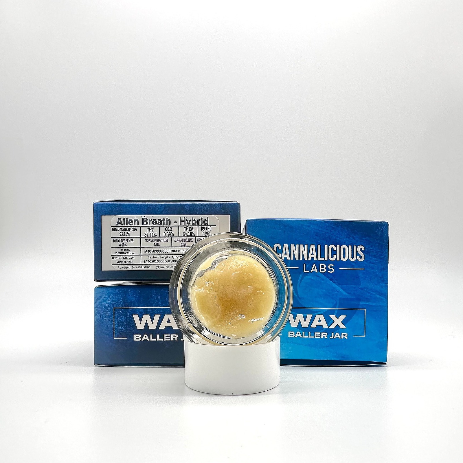 Cannalicious Labs: Alien Breath Wax - Hybrid | Leafly