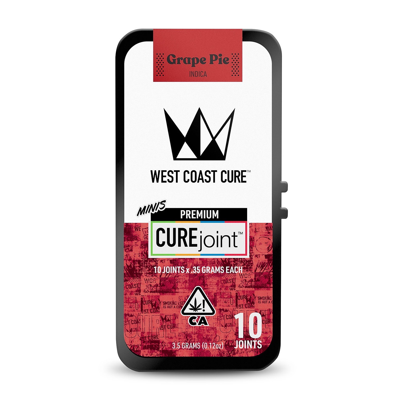 West Coast Cure: Grape Pie - Premium CUREjoint .35G - 10 Pack | Leafly