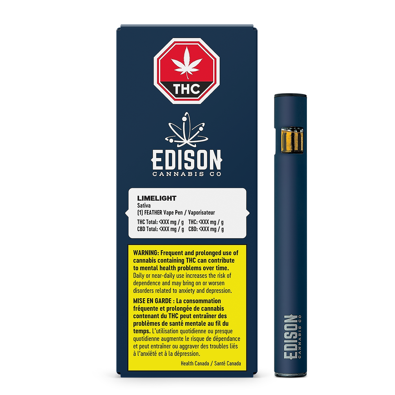 Edison Cannabis Co.: Limelight Feather Vape Pen | Leafly