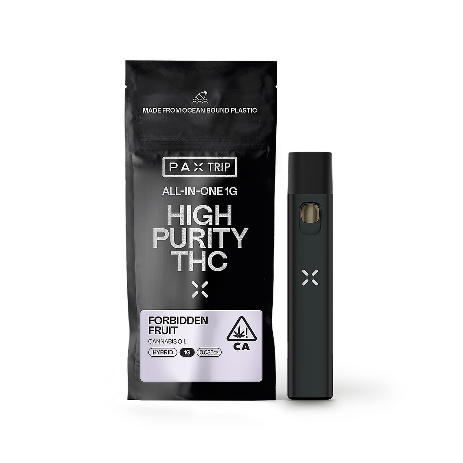 PAX®: PAX Trip High Purity - Forbidden Fruit (H) - 1g Disposable | Leafly