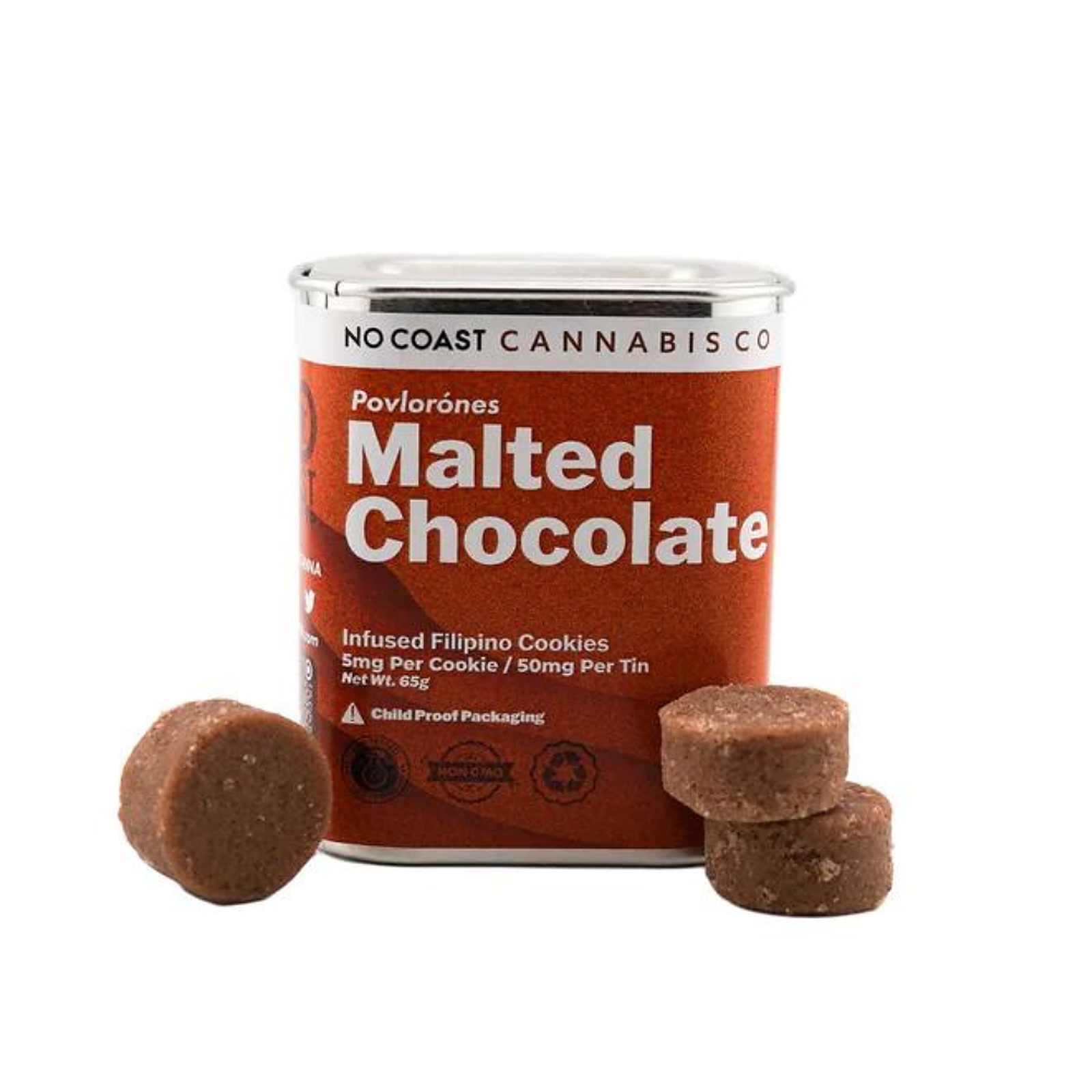 Simply Crafted: THC-Infused Malted Chocolate Crumble Cookies | Leafly