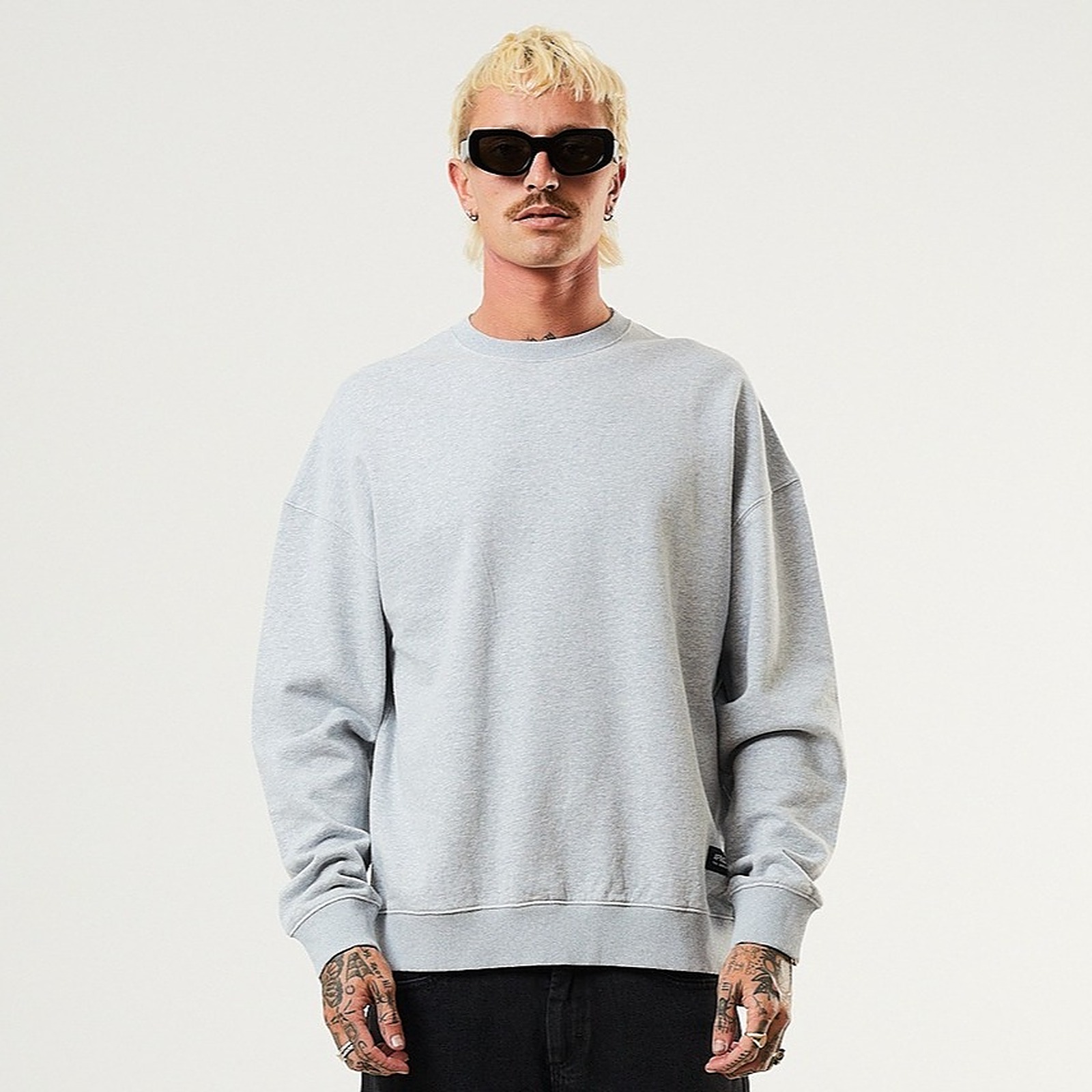 AFENDS: Afends Mens Sativa - THC Essentials - Hemp Crew Neck Jumper ...