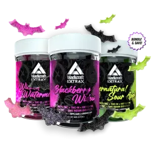 Delta Extrax: 12,000mg THCM + THCP Gummy Bundle | Blackcraft Extrax ...