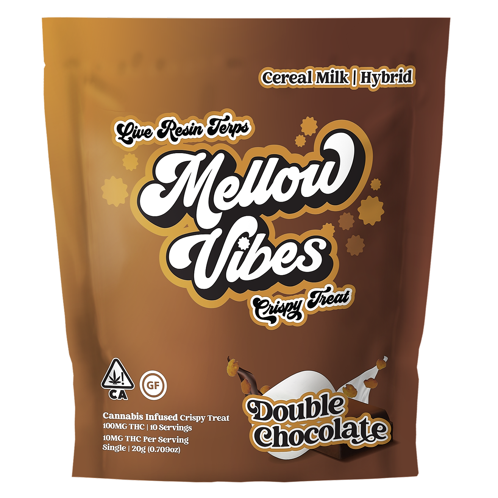 Mellow Vibes: Mellow Vibes Crispy Treats | Double Chocolate | 100mg ...