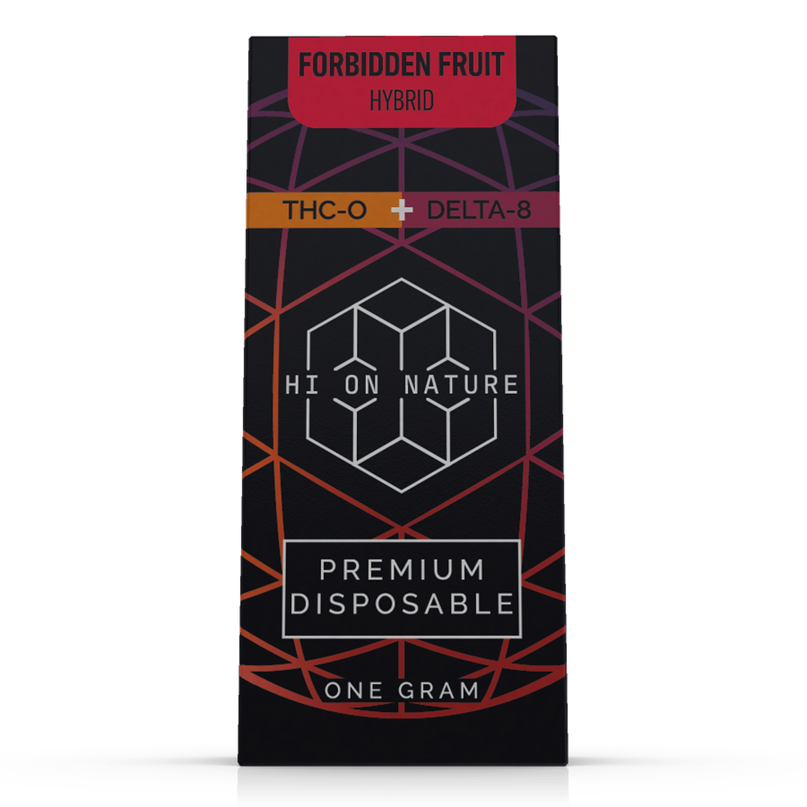 Hi On Nature: Forbidden Fruit: THC-O + Delta 8 Disposable Vape | Leafly
