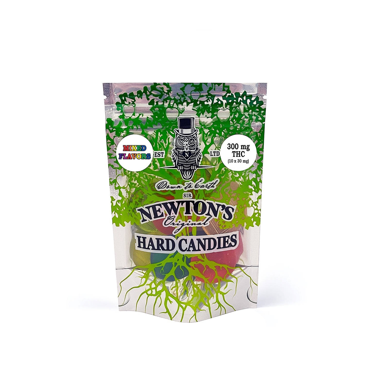 Sir Newton’s Original: Sir Newton's Hard Candy Mixed Flavors 300mg | Leafly