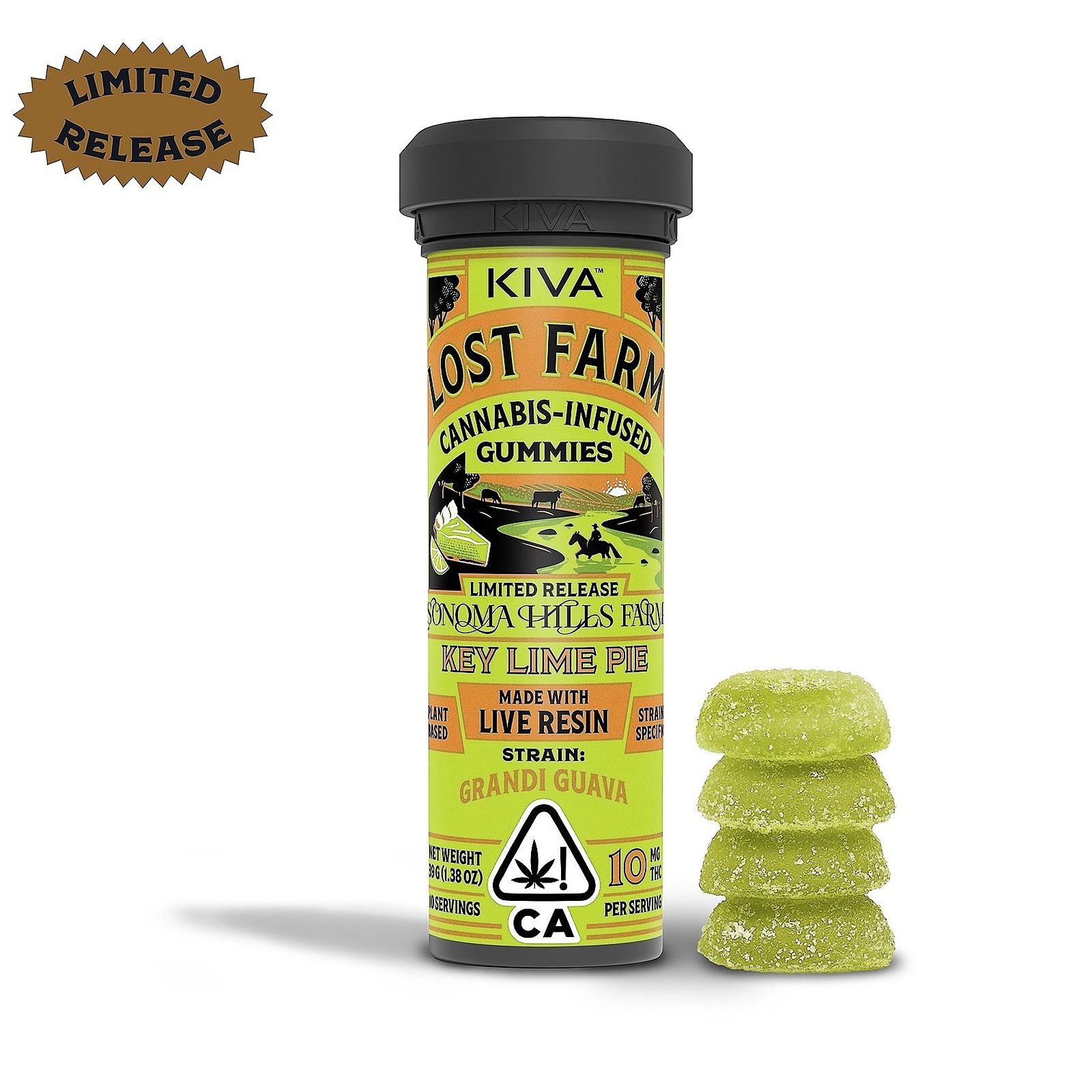 Lost Farm: 10mg Lost Farm 'Key Lime Pie x Grandi Guava' Live Resin ...