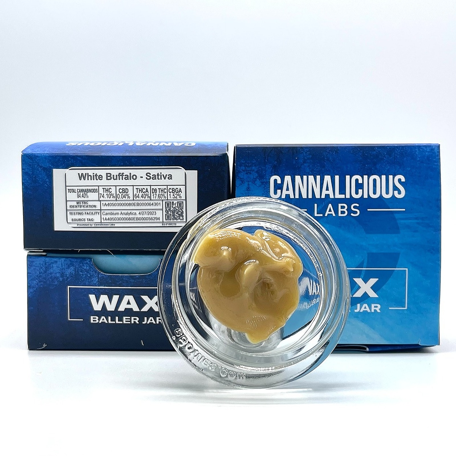 Cannalicious Labs: White Buffalo Wax - 7.0g Baller Jar | Leafly