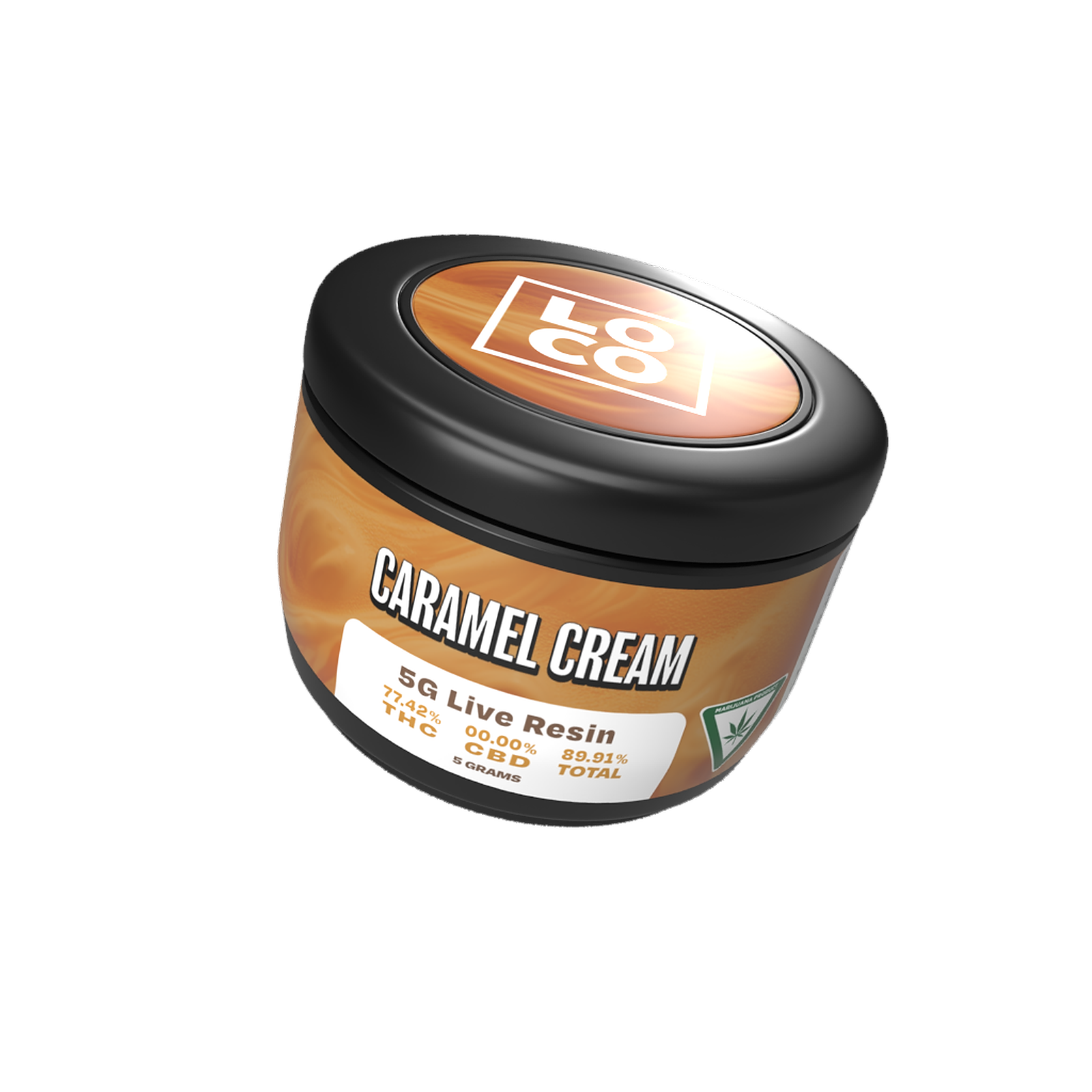 LOCO: LOCO Live Resin 5g - Caramel Cream | Leafly
