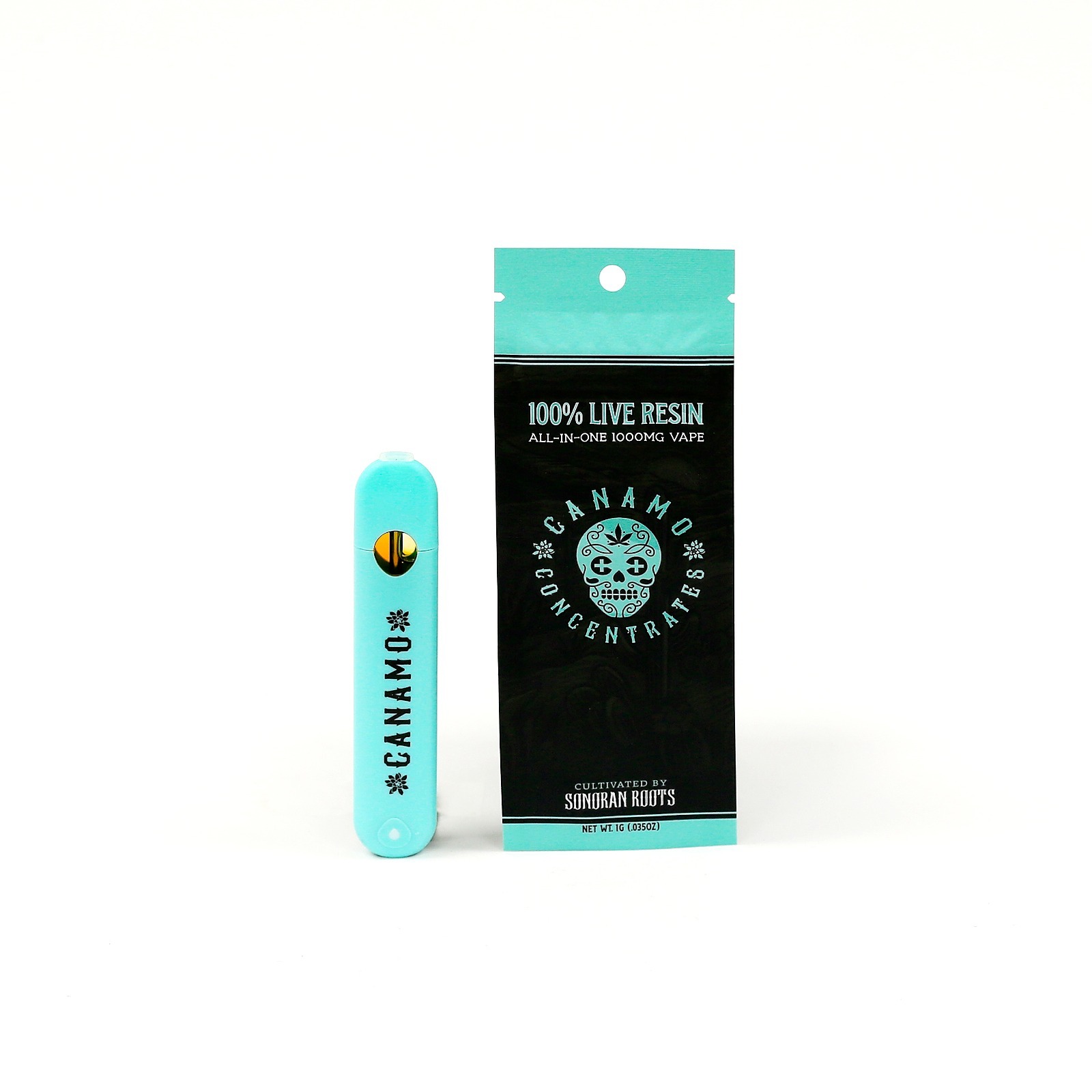 Canamo Concentrates: Triple Burger AIO Live Resin Vape 1000mg | Leafly