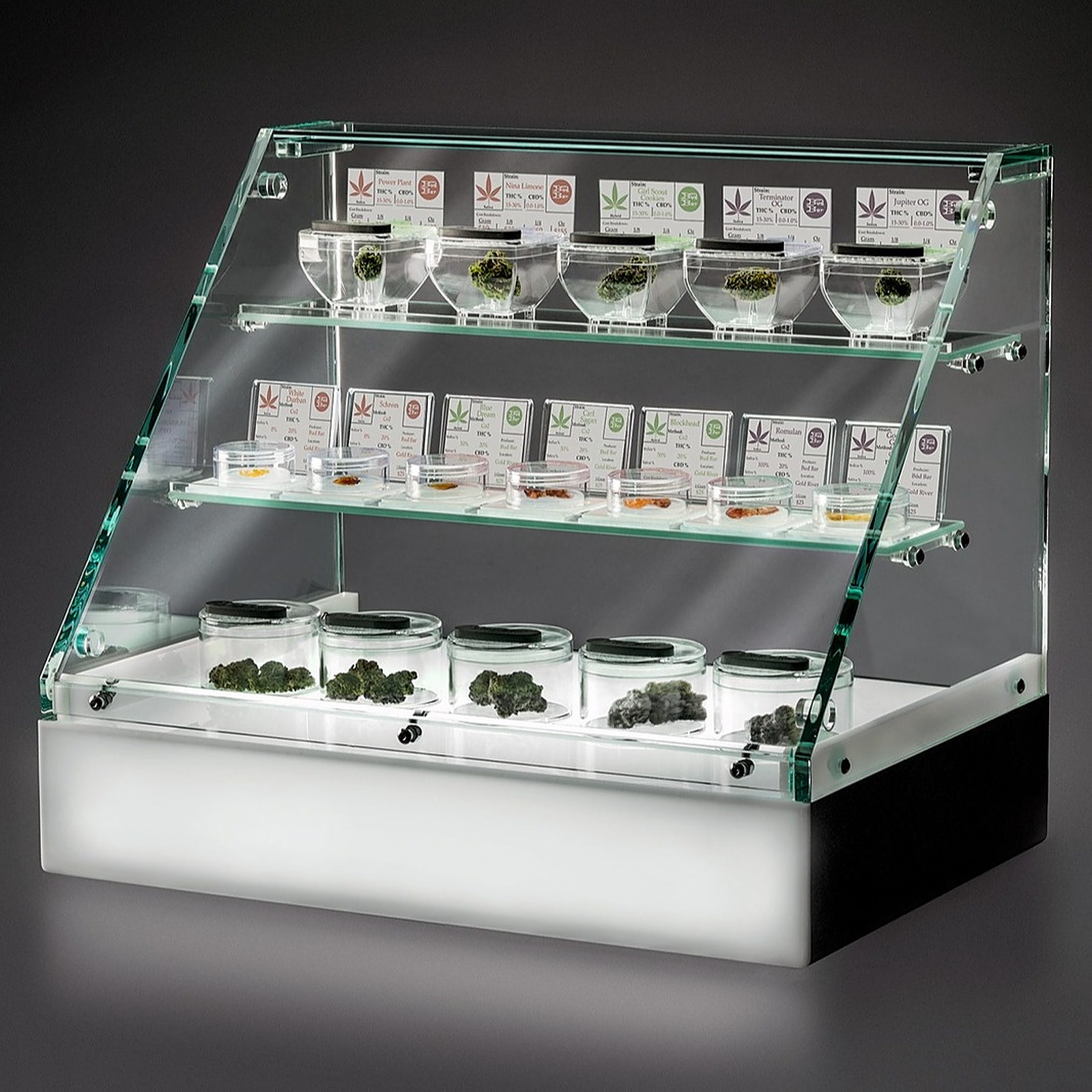 Bud Bar Displays®: 24” Bud Bar Cabinet™ | Leafly