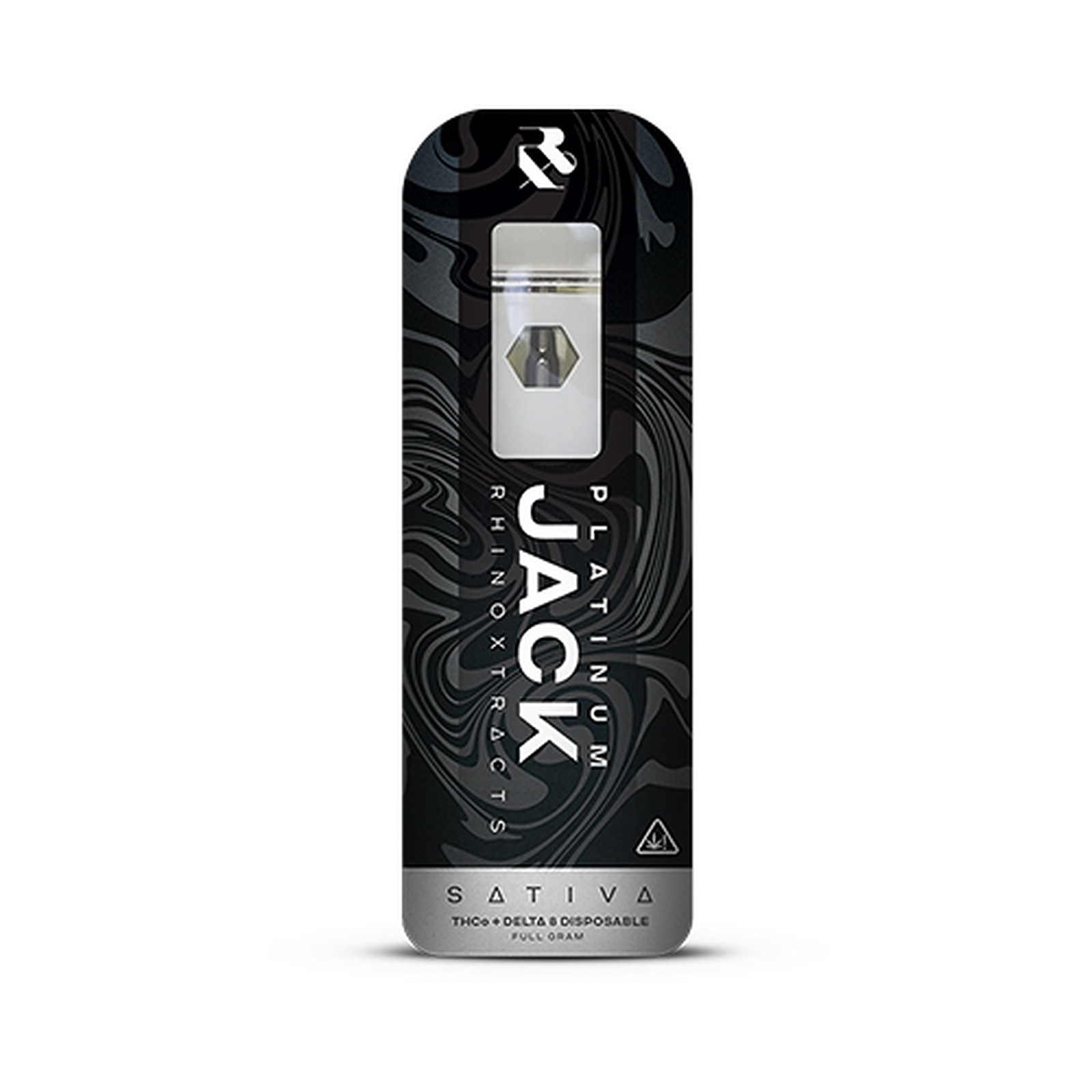 Silverback Hemp Co: Rhino Xtracts - Platinum Jack - THCo+D8 Disposable ...