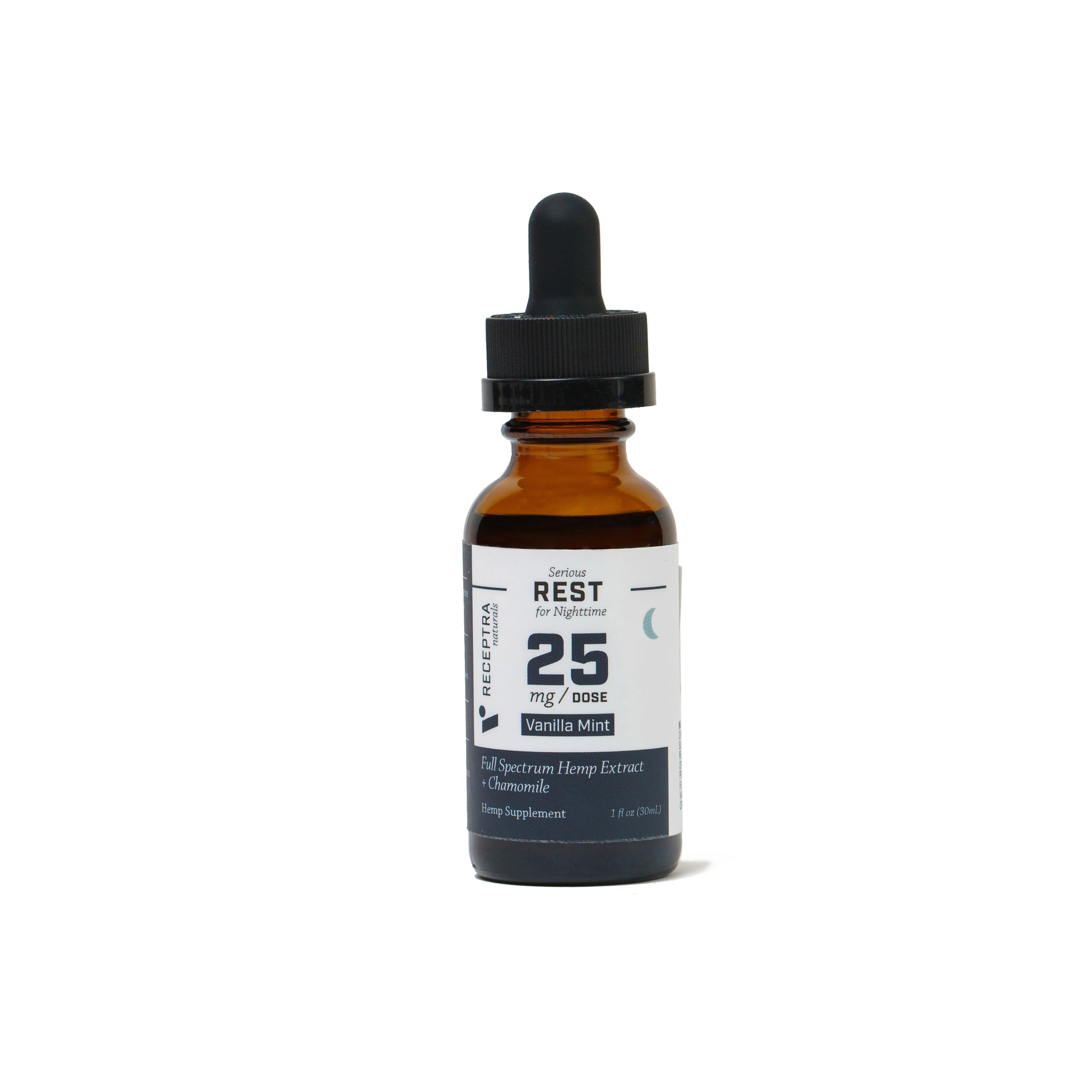 RECEPTRA: Rest + Chamomile Tincture 25mg / dose | Leafly