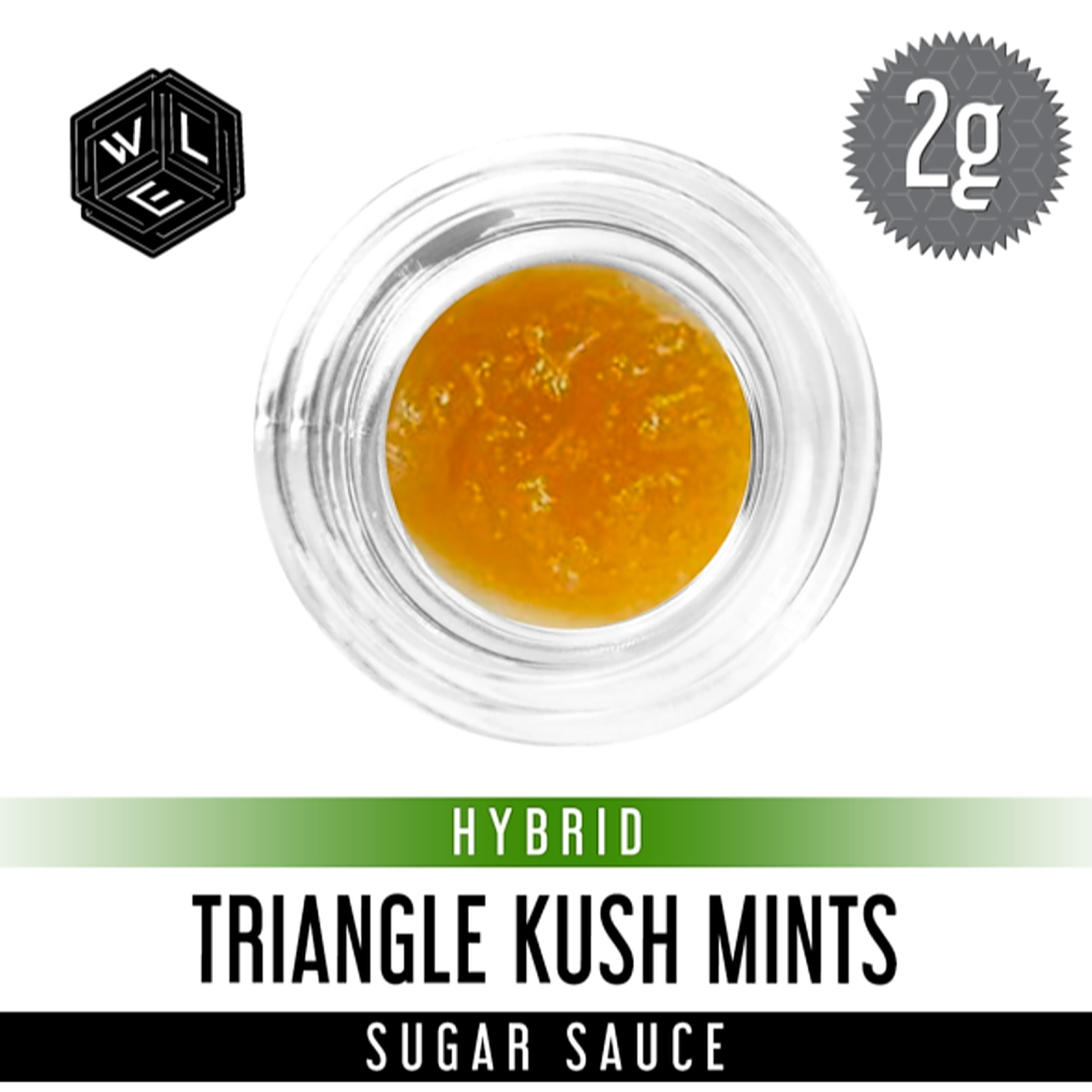 White Label Extracts: Triangle Kush Mints Sugar Sauce 2g | Leafly