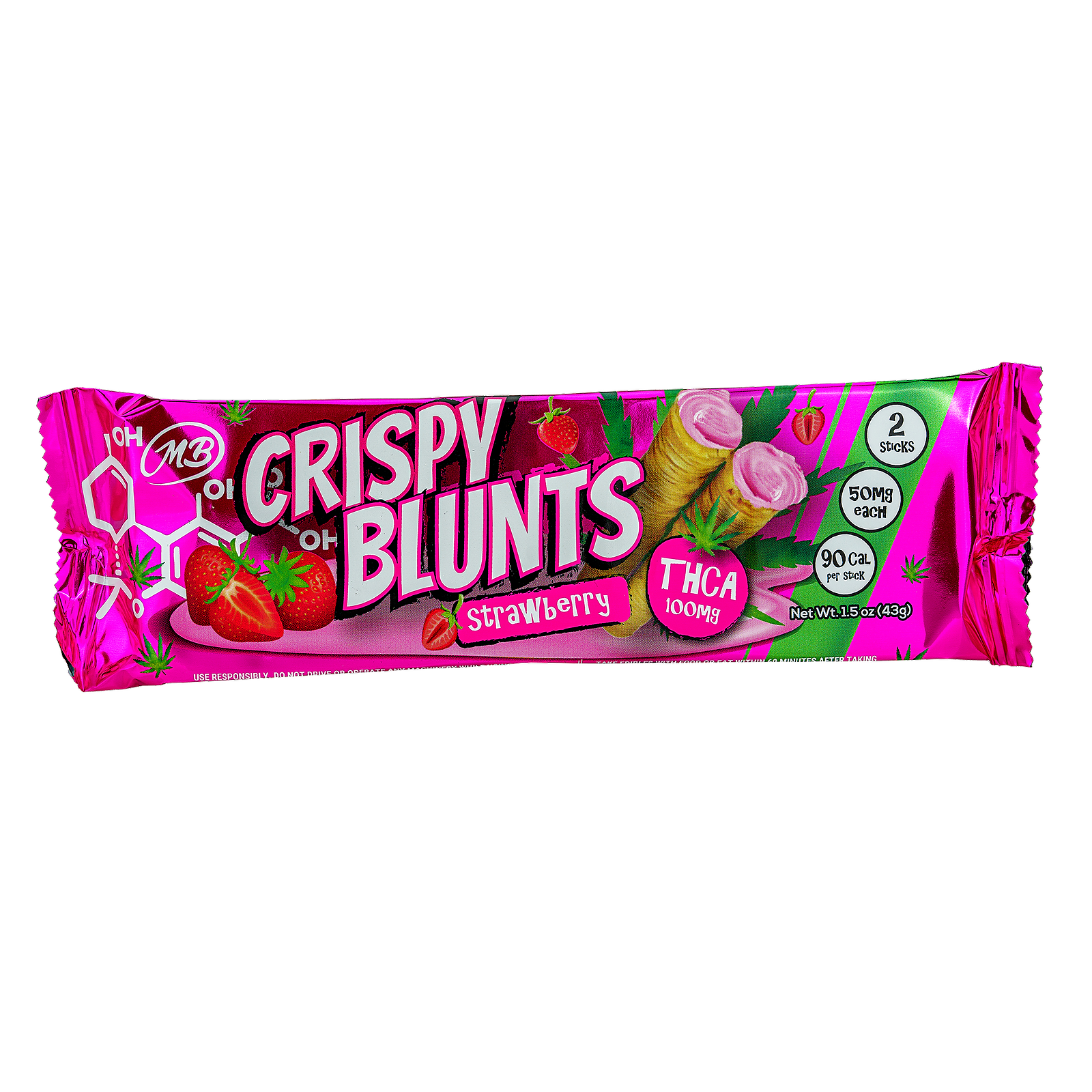 STNR Creations: Crispy Blunt- THCA- Strawberry | Leafly