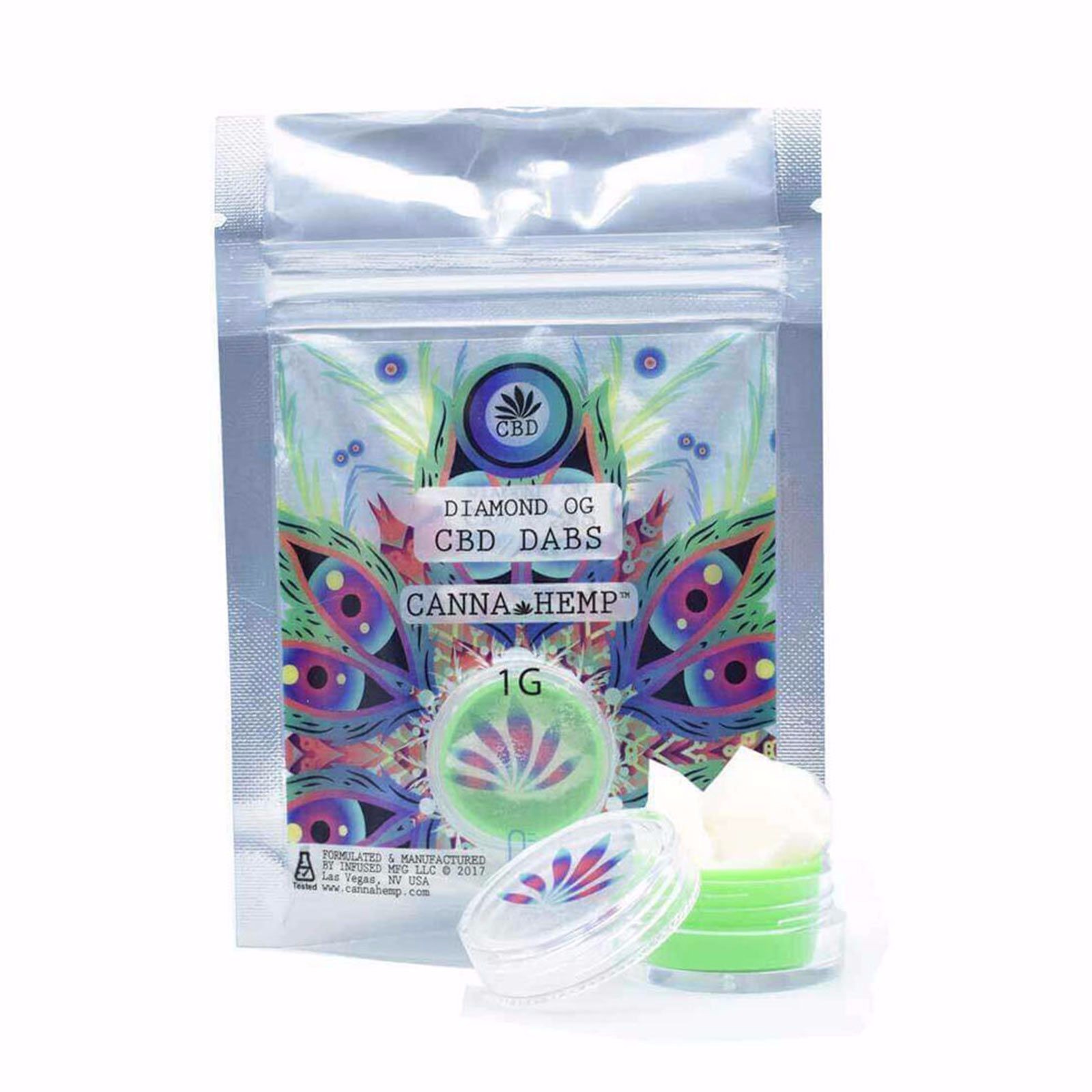 Canna Hemp: Diamond OG CBD Dabs 1g | Leafly