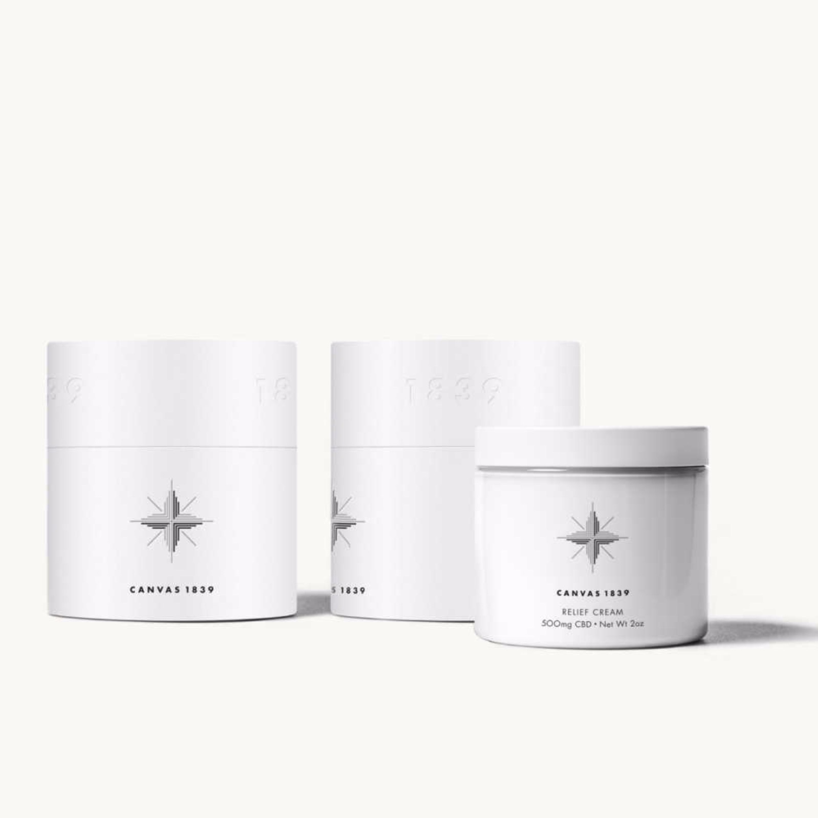 Canvas 1839: CBD Relief Cream | Leafly