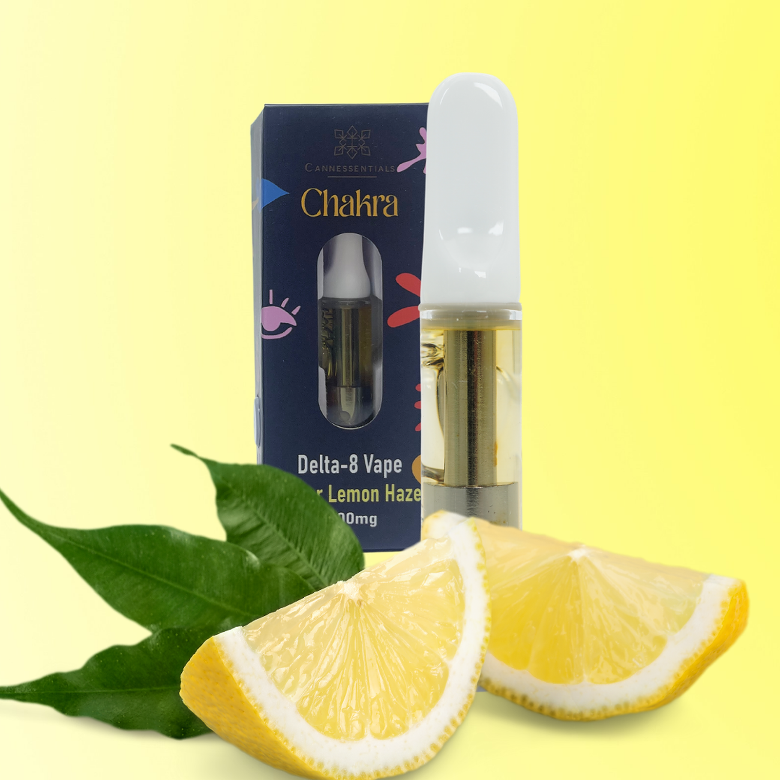 Cannessentials Brand CBDa & Delta-8 Products: Super Lemon Haze Delta-8 Full Gram Vape Cartridge ...