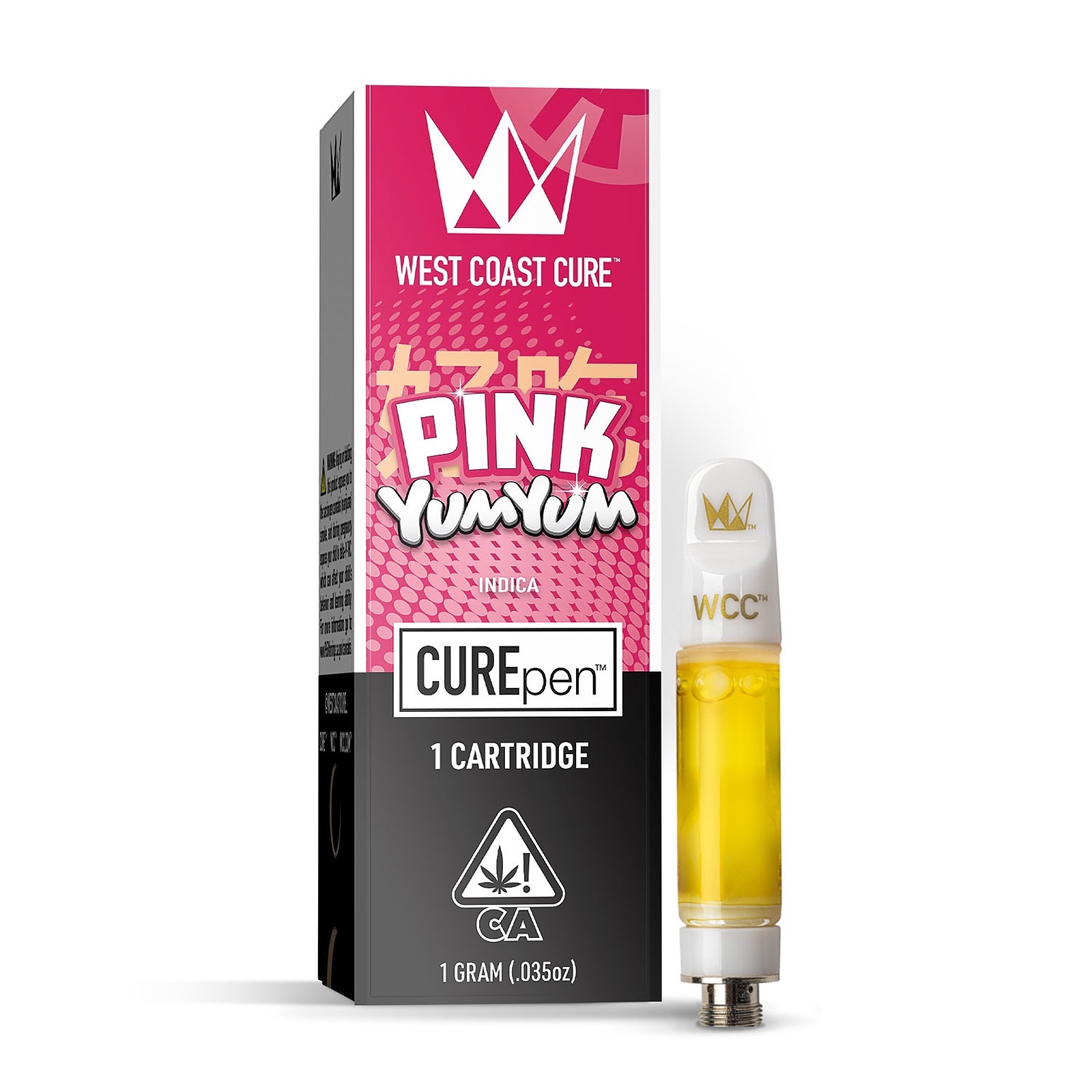 West Coast Cure: Pink Yum Yum CUREpen Cartridge - 1g | Leafly