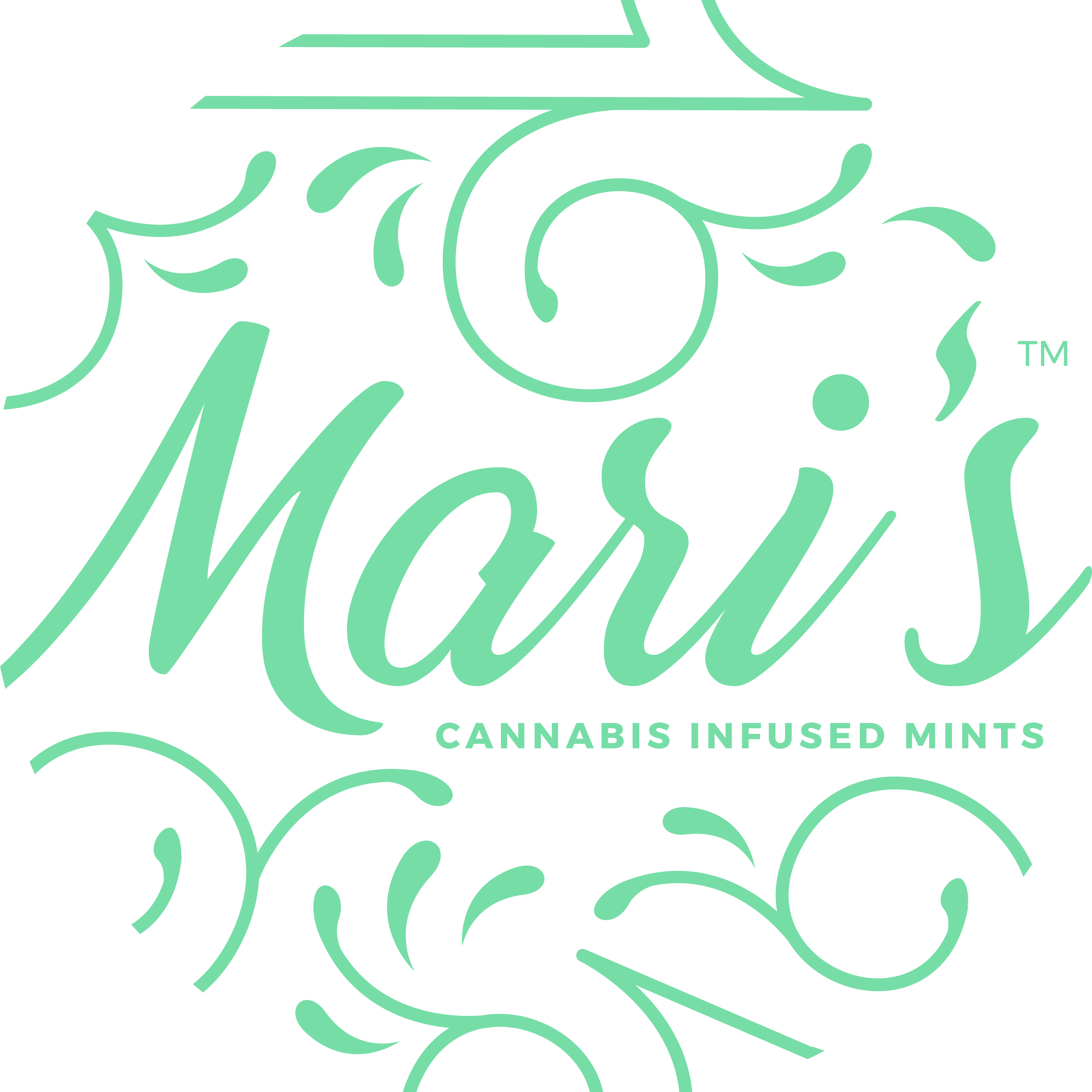 Mari's Mints: Indica Retire Mints Peppermint 100mg 20-pack | Leafly