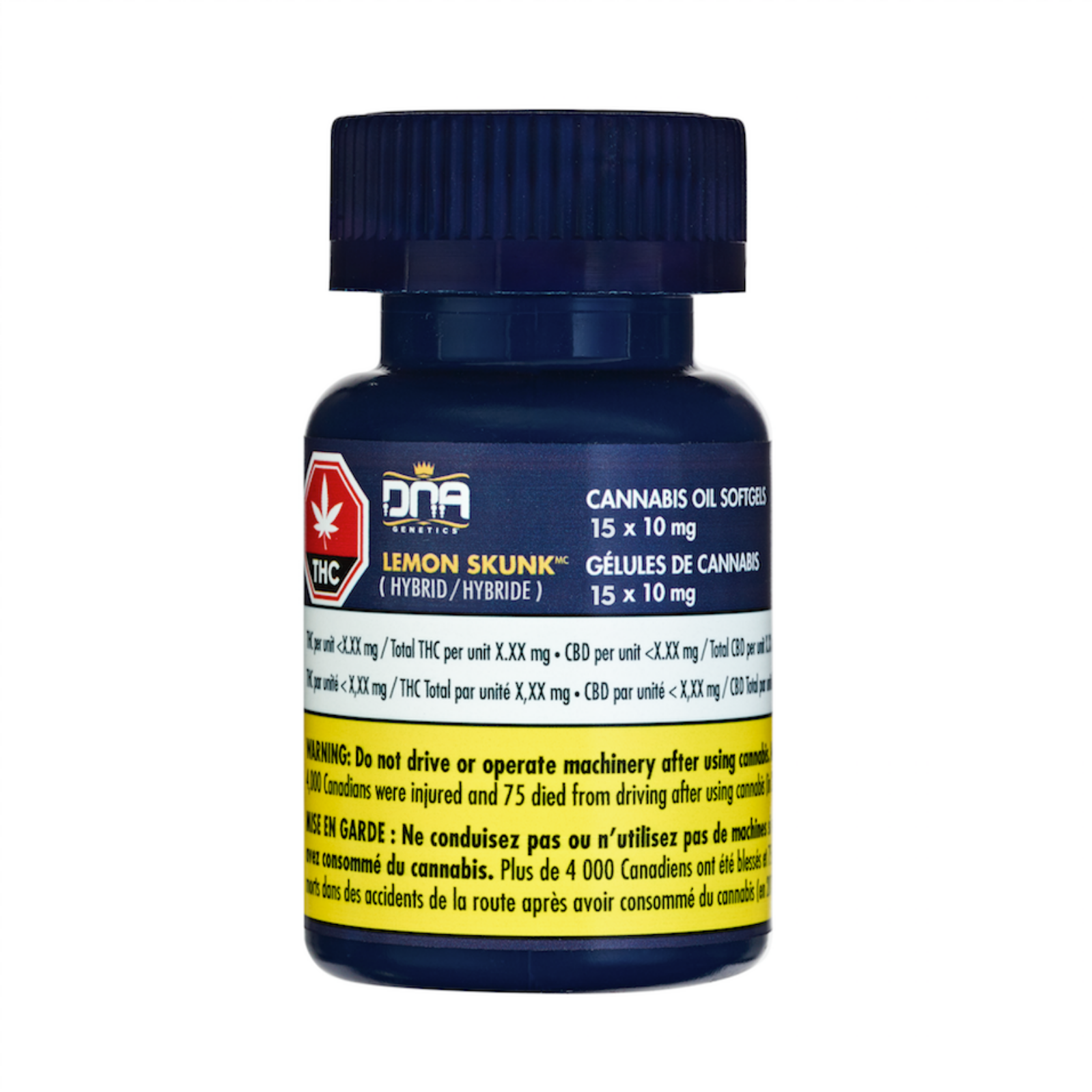 DNA Genetics: Lemon Skunk Softgels - 150mg 15 capsules | Leafly