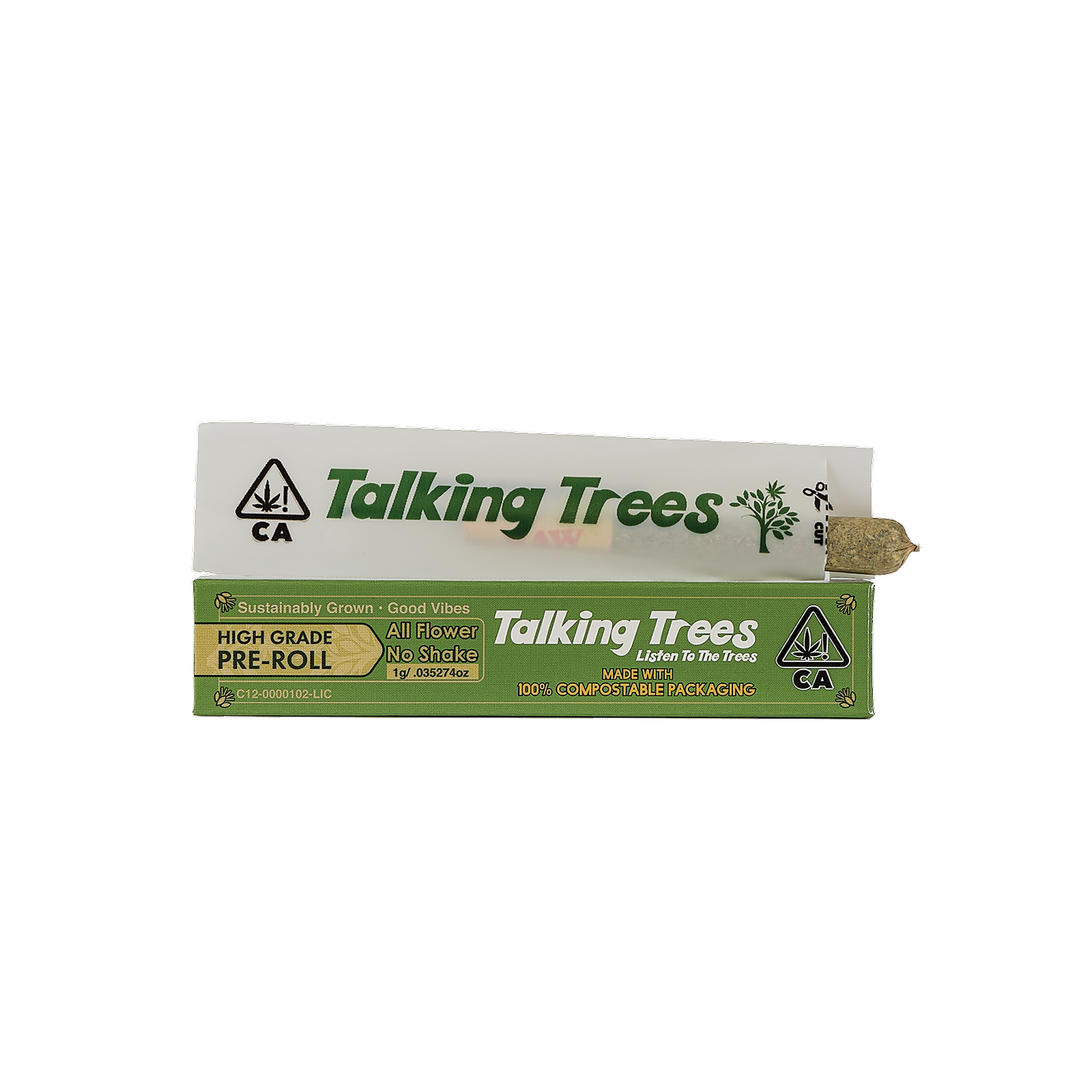 Talking Trees: Triangle Cookies Pre-Roll - 1g | Leafly