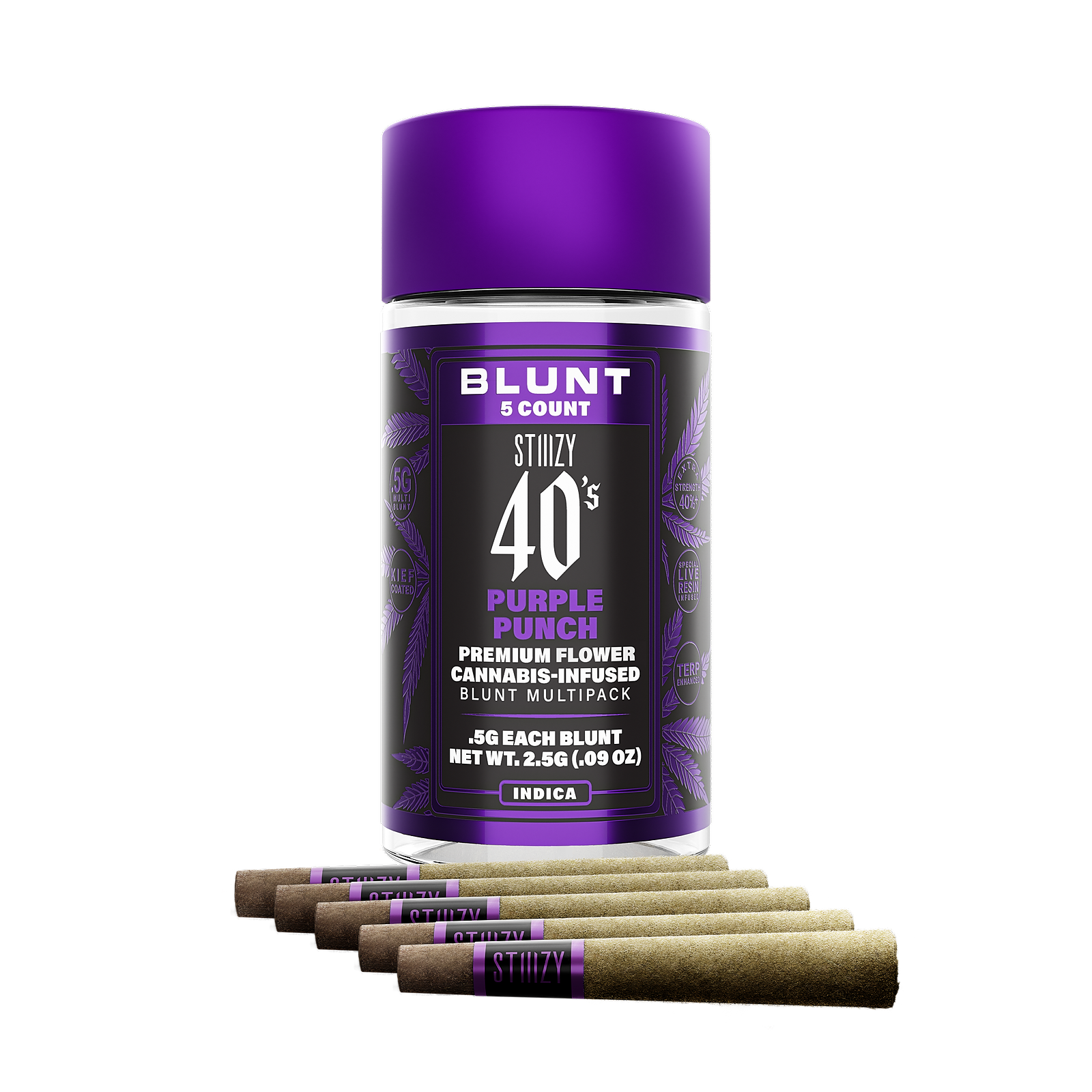 STIIIZY: PURPLE PUNCH - 40s MINI BLUNT MULTIPACK .5G | Leafly STIIIZY: PURPLE PUNCH - 40s MINI BLUNT MULTIPACK .5G | Leafly