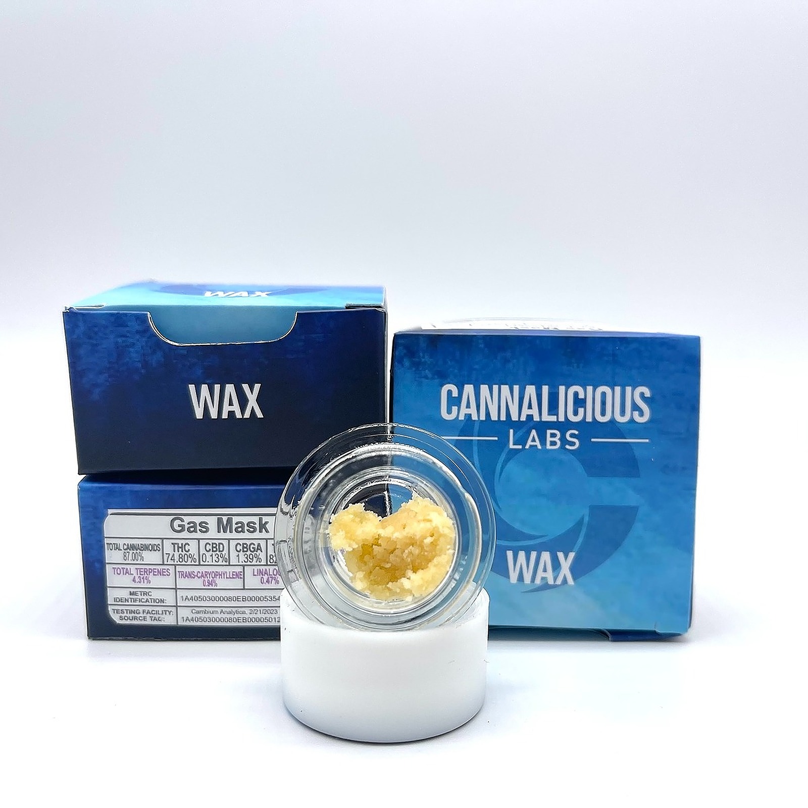 Cannalicious Labs: Gas Mask Wax 1.0g | Leafly