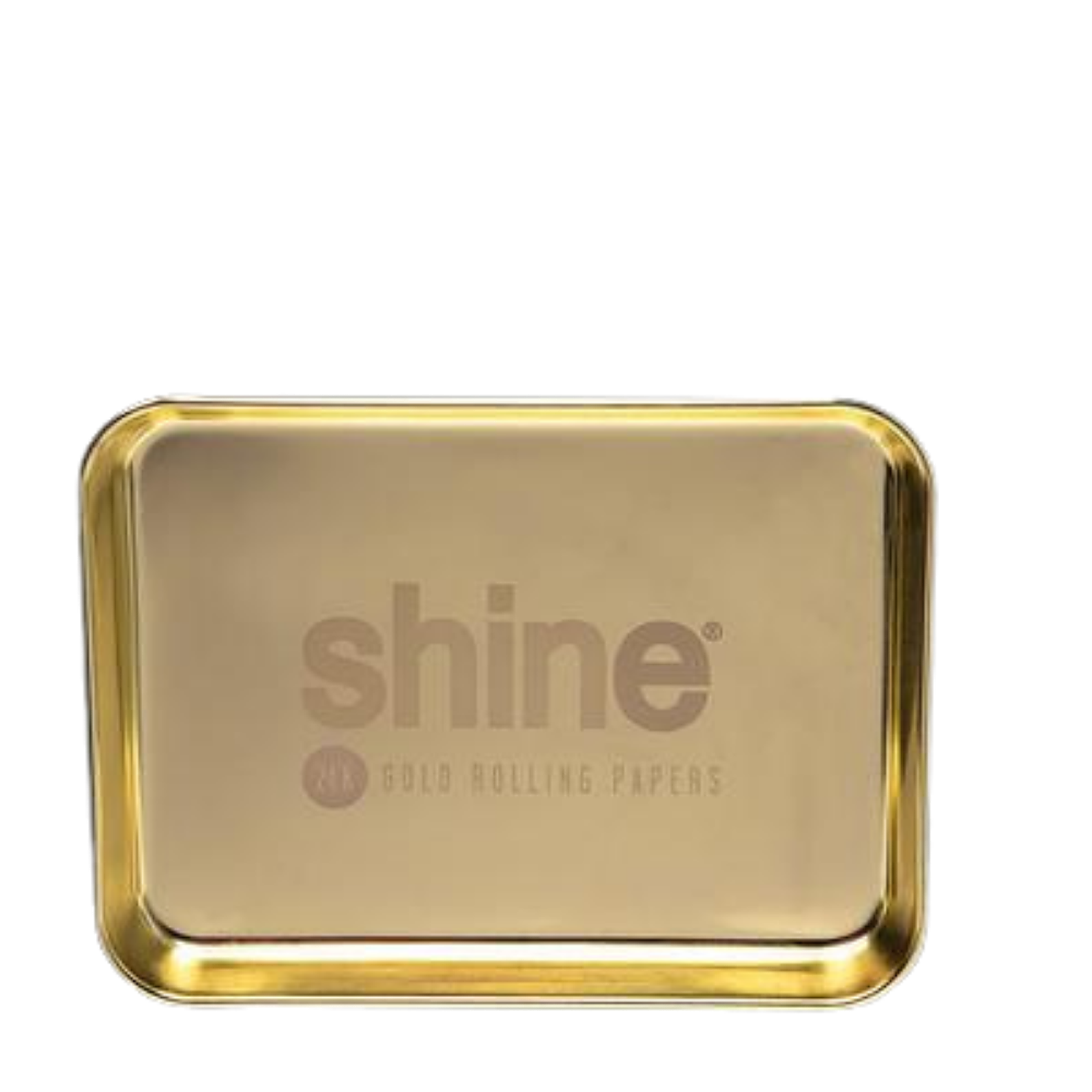 Shine Papers: 24K Gold Rolling Tray | Leafly