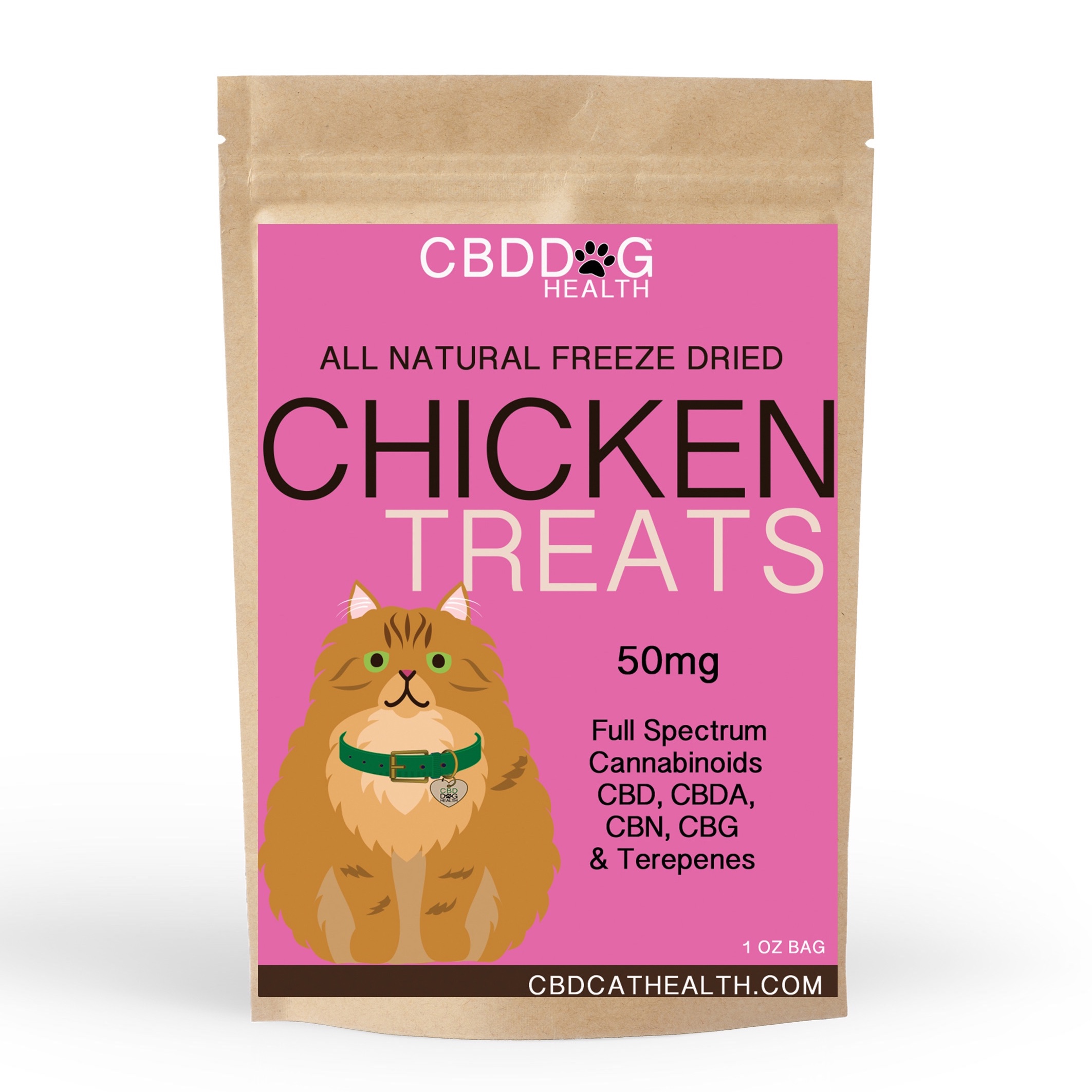 CBD Dog Health: CBD Freeze Dried Chicken Treats for Cats | Leafly