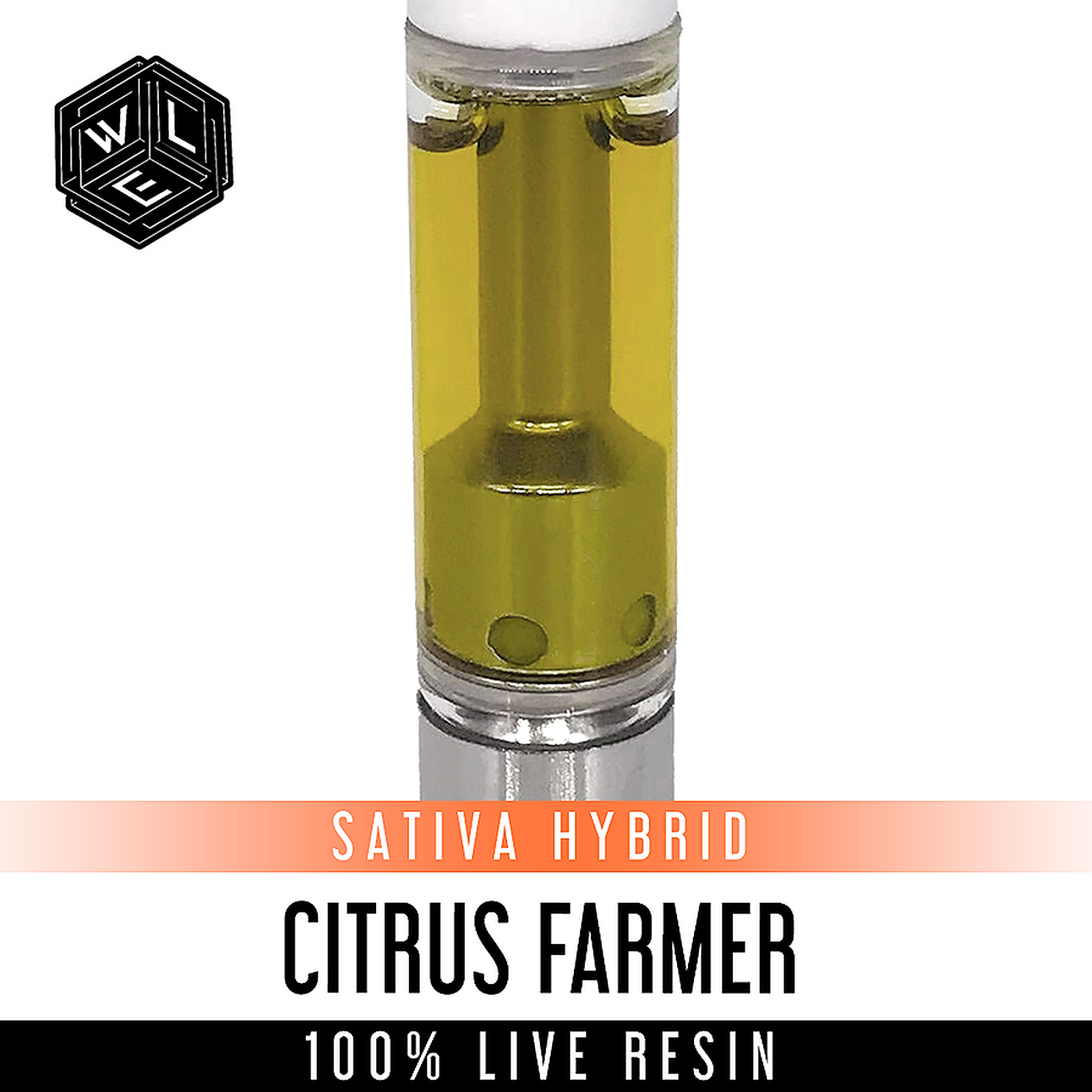 White Label Extracts Citrus Farmer 100 Live Resin Cartridge 1 Gram