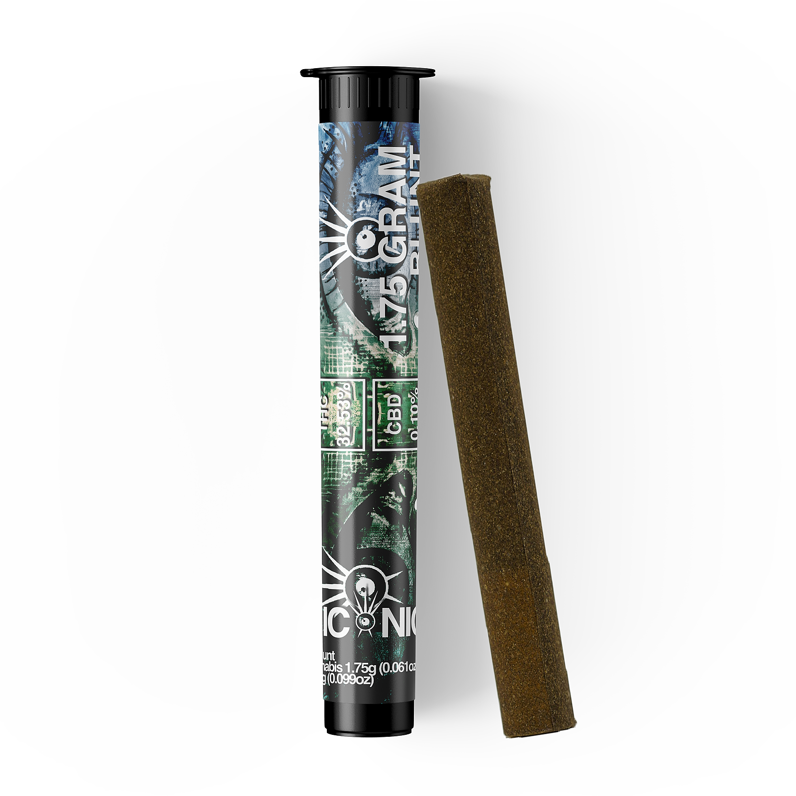 Iconic: 1.75G Slurricane 32.53% Iconic Blunt (Indica) | Leafly