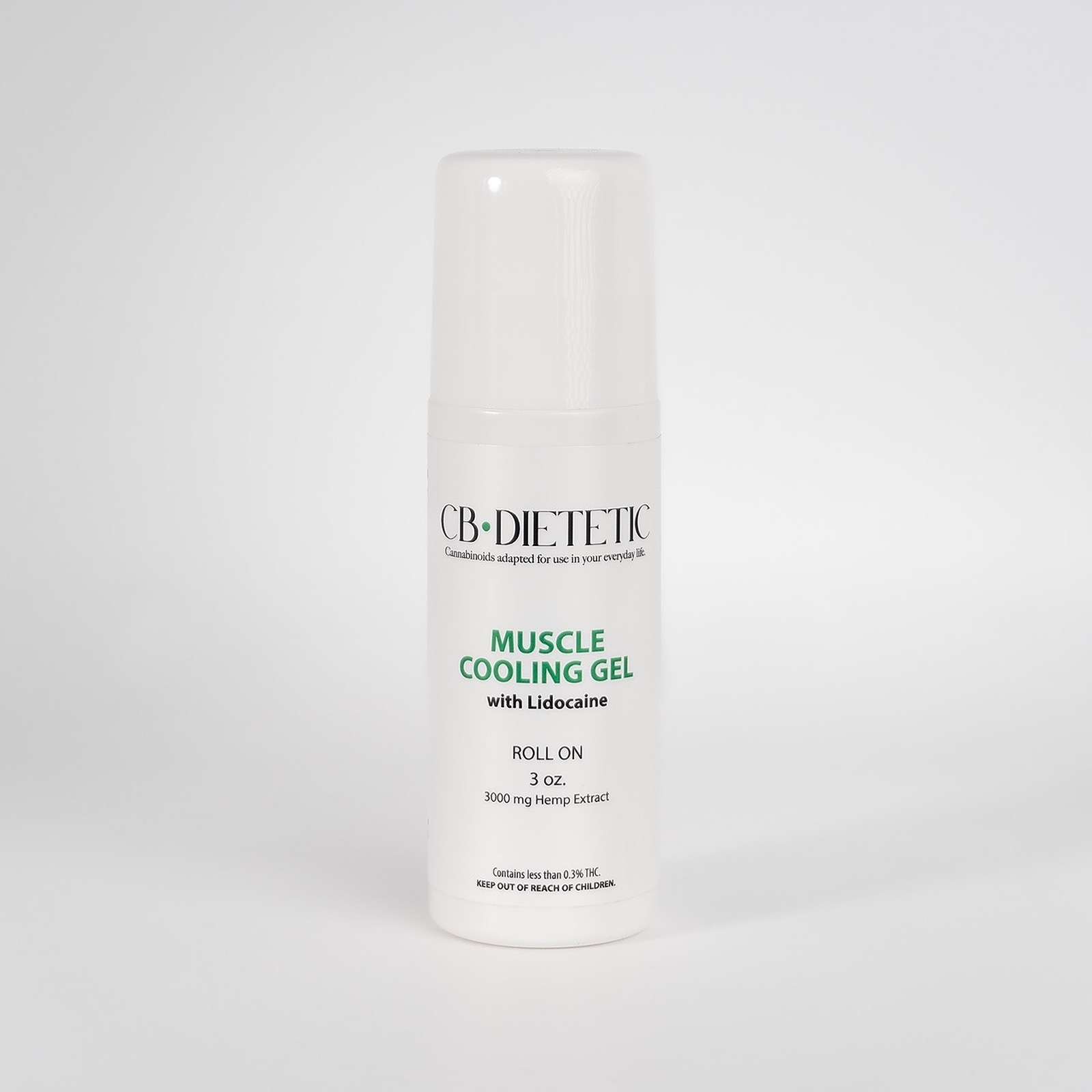 CB•Dietetic: 3000mg Muscle Cooling Gel w/ Lidocaine | Leafly
