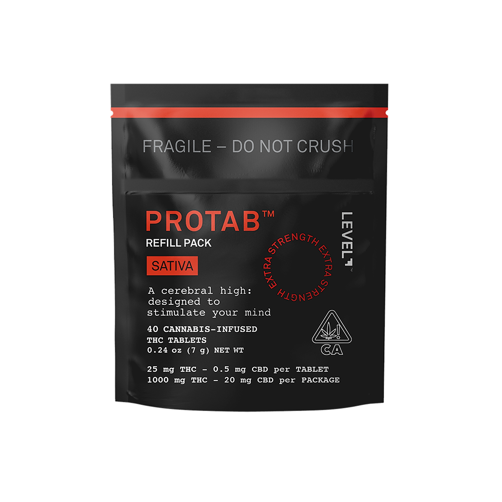 LEVEL: SATIVA PROTAB™ Refill Pack | Leafly