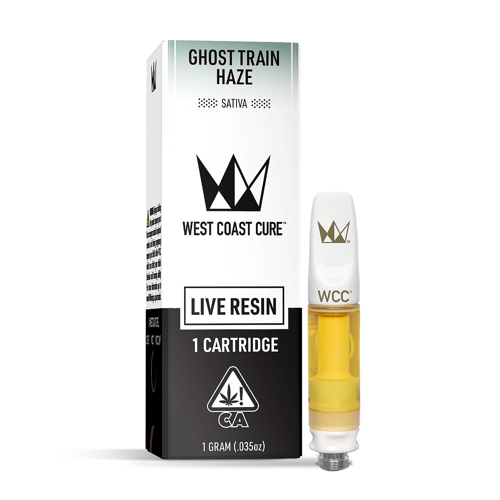 West Coast Cure: Ghost Train Haze Live Resin Cartridge - 1g | Leafly