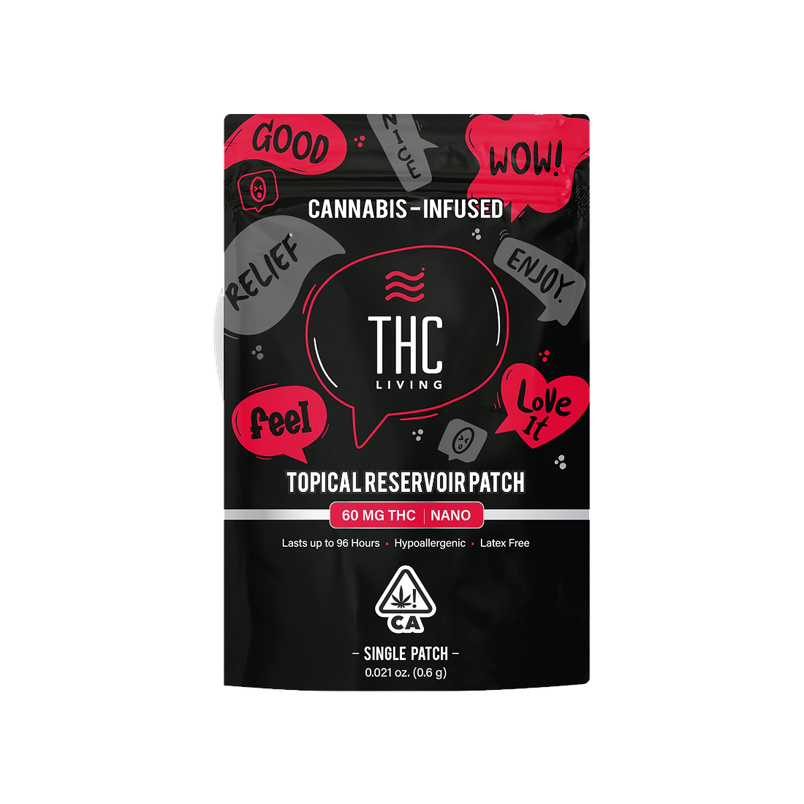 THC Living: **THC Living Patch 60mg THC | Leafly
